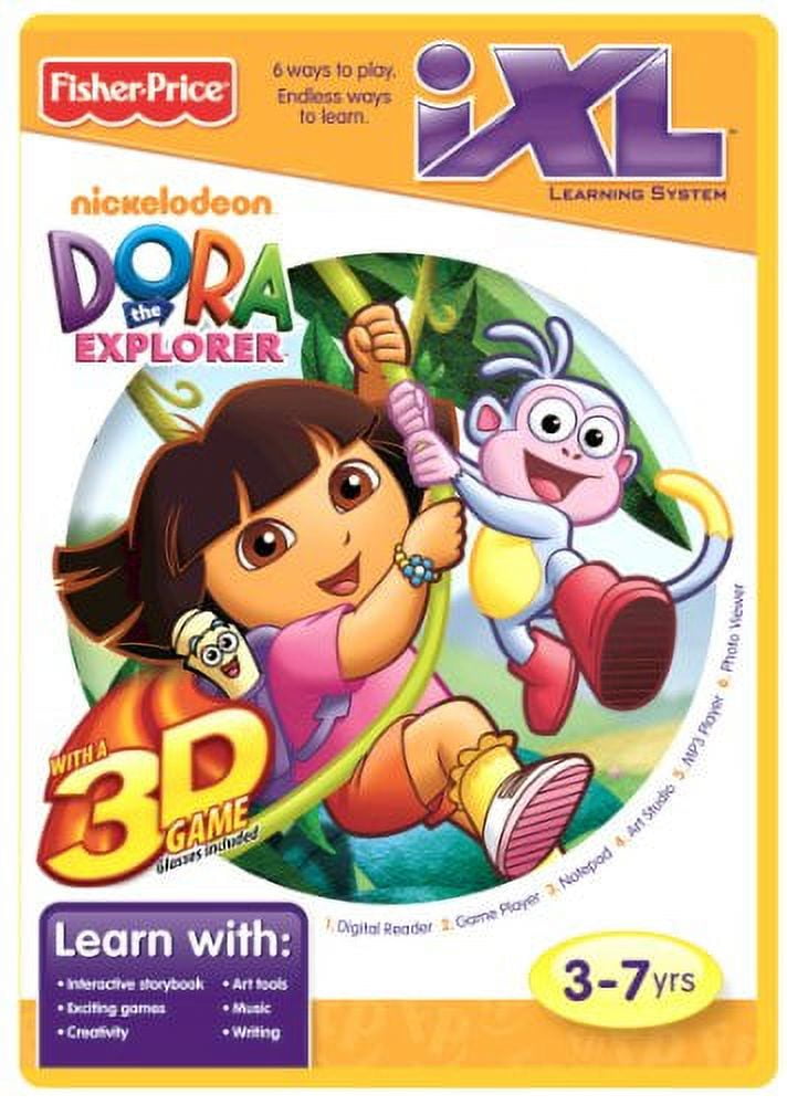 fisher-price ixl learning system software dora the explorer 3d ...