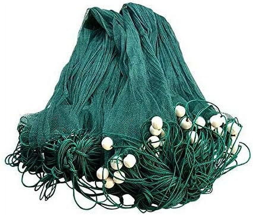 fishing net, 6.5x33ft fishing drag net polyethylene beach seine bait ...
