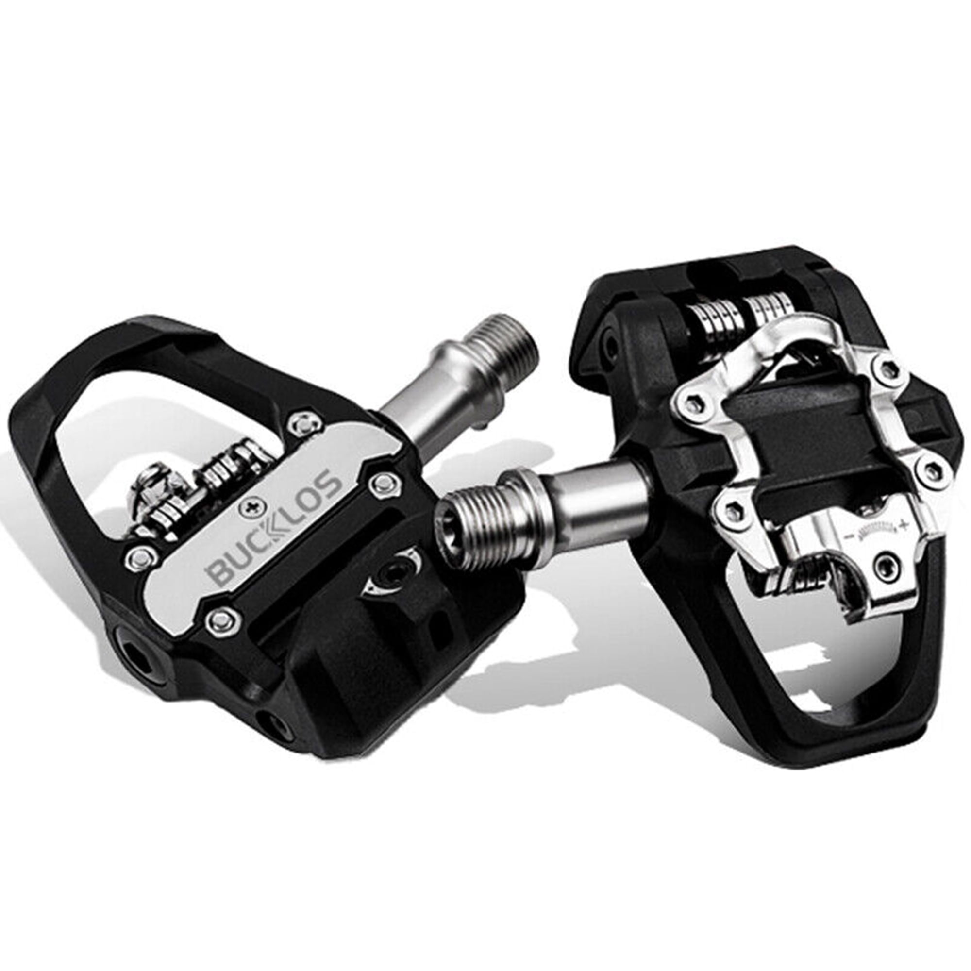 fit Shimano SPD/LOOK Delta System Dual Function Pedals Cycling Cleats 9 ...