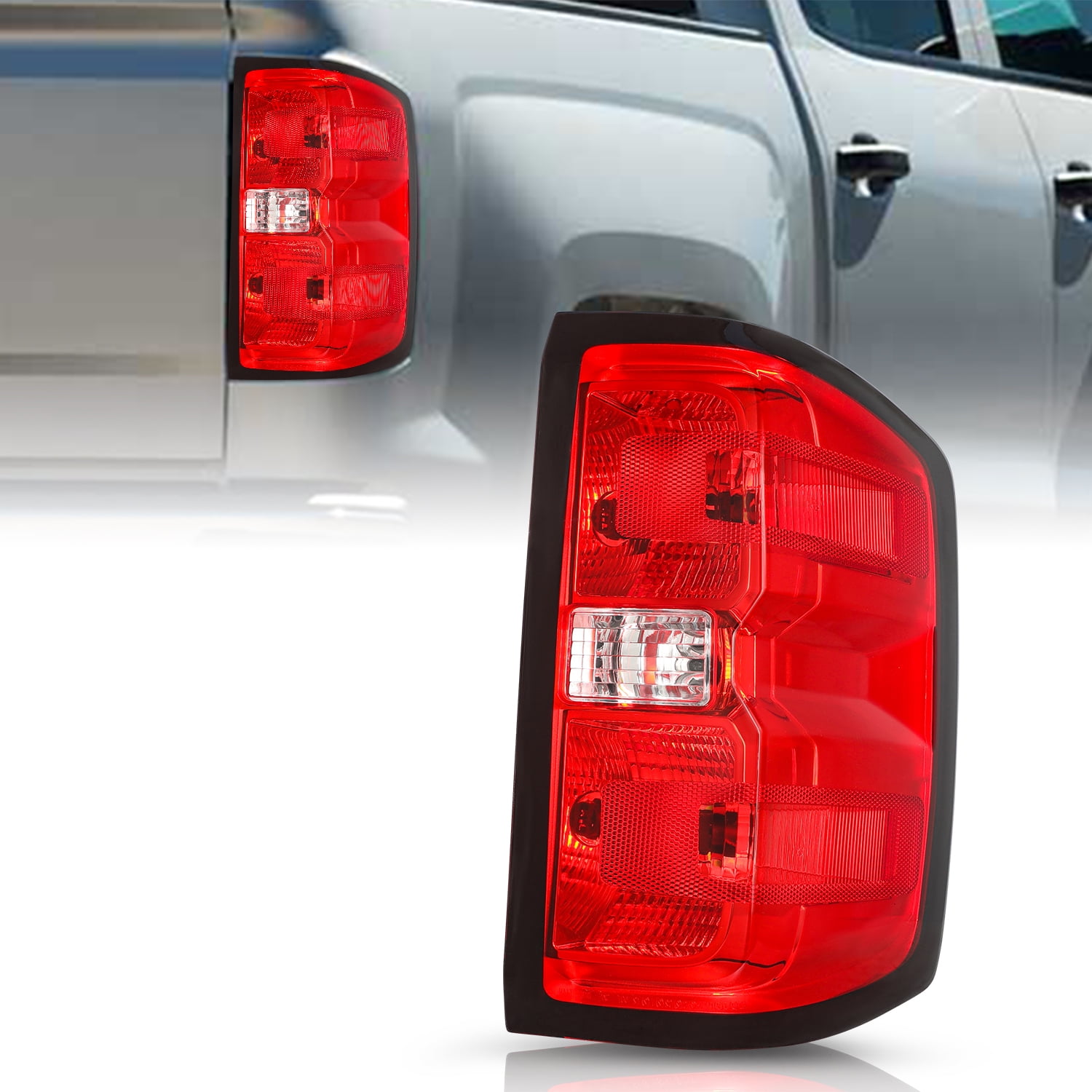 fit for 2014-2018 Chevy Silverado 1500 2500HD 3500HD Tail Lights Brake ...
