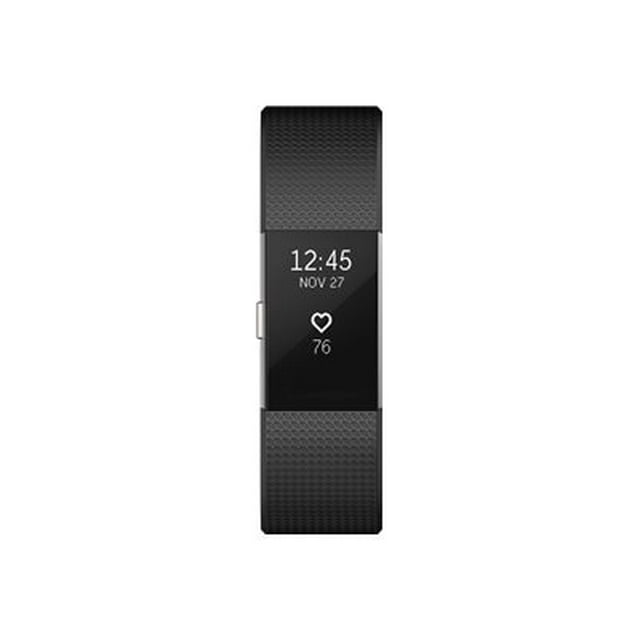 Fitbit Charge 2 Smartwatch, Black Small, Android Compatible, Bluetooth ...