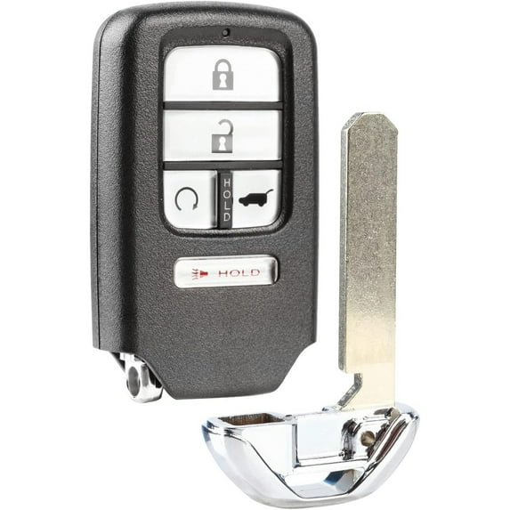 Simple Setup fits 2016 2017 2018 Honda Civic CR-V Pilot Smart Key Fob ...