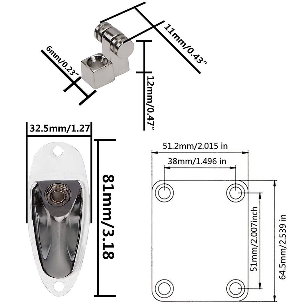 fixator,Set Metal Roller Neck Plate Loaded Screws Metal Roller Retainer ...