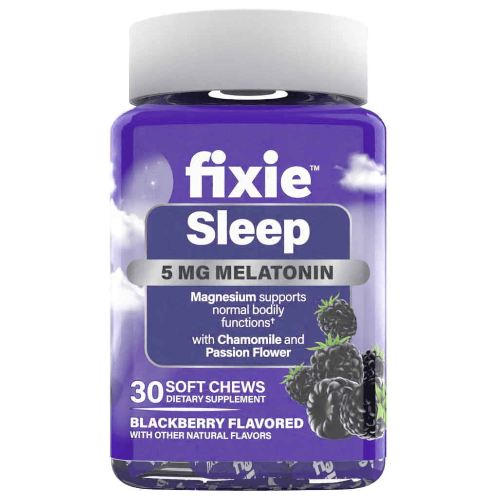 fixie Soft Chews Sleep 5mg Melatonin, 30 chews - Walmart.com