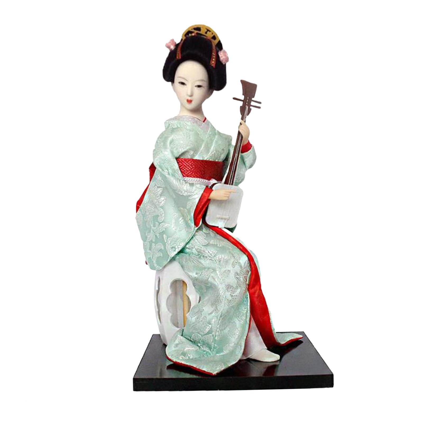 flameer 12" Japanese Geisha Collectible Figurine Oriental Ancient ...