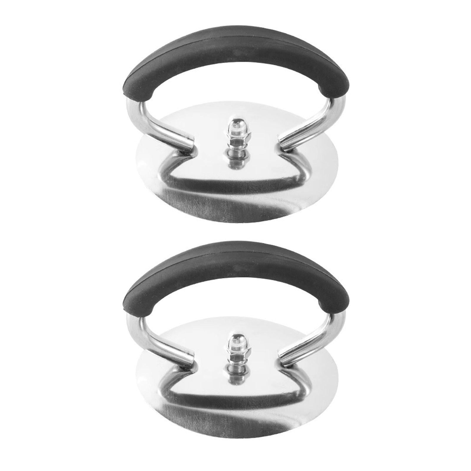 flameer 2 Pieces Universal Pot Lid Cover Portable Heat Resistant ...