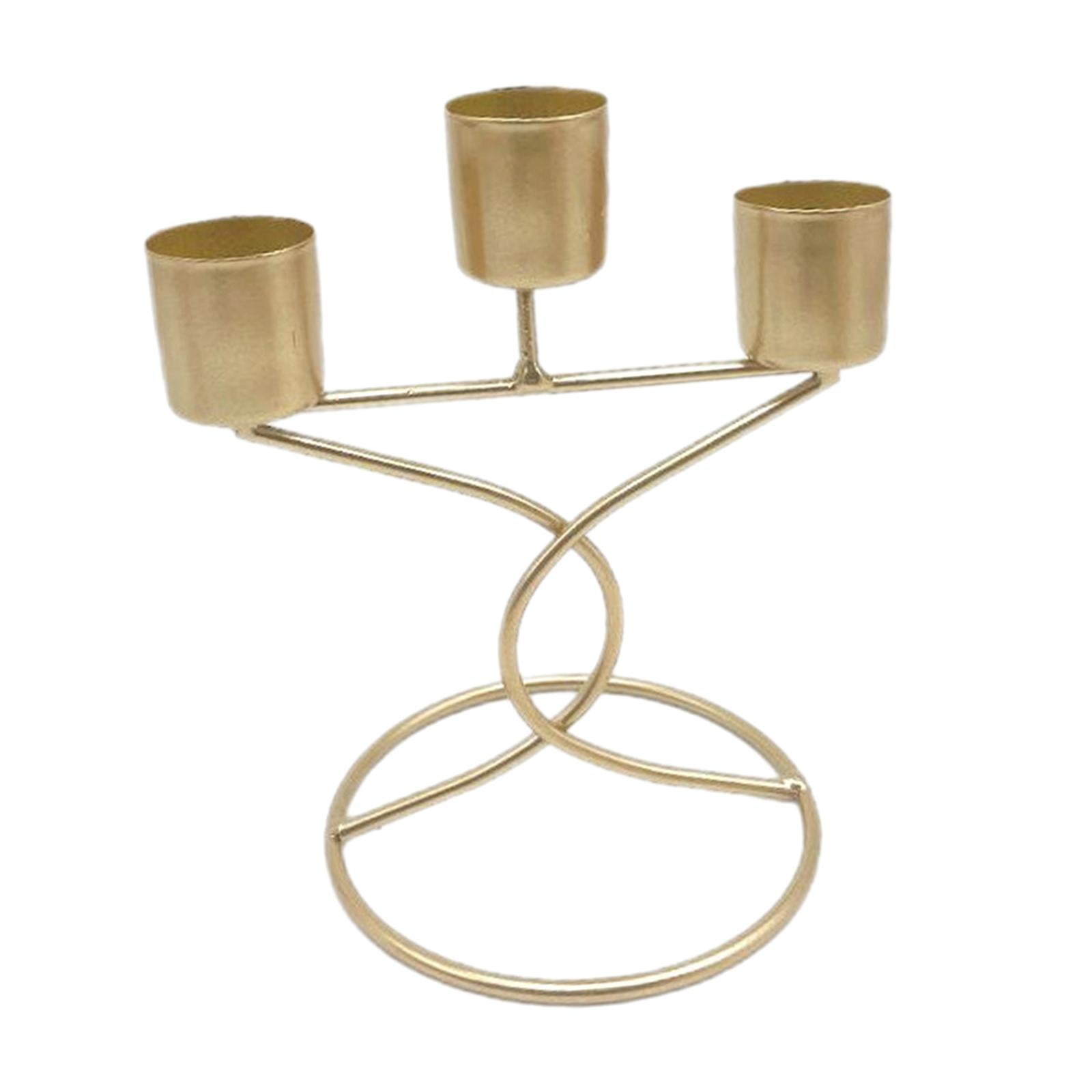 flameer 3 Arms Candelabra Candle Holder Candlestick Photography Props ...