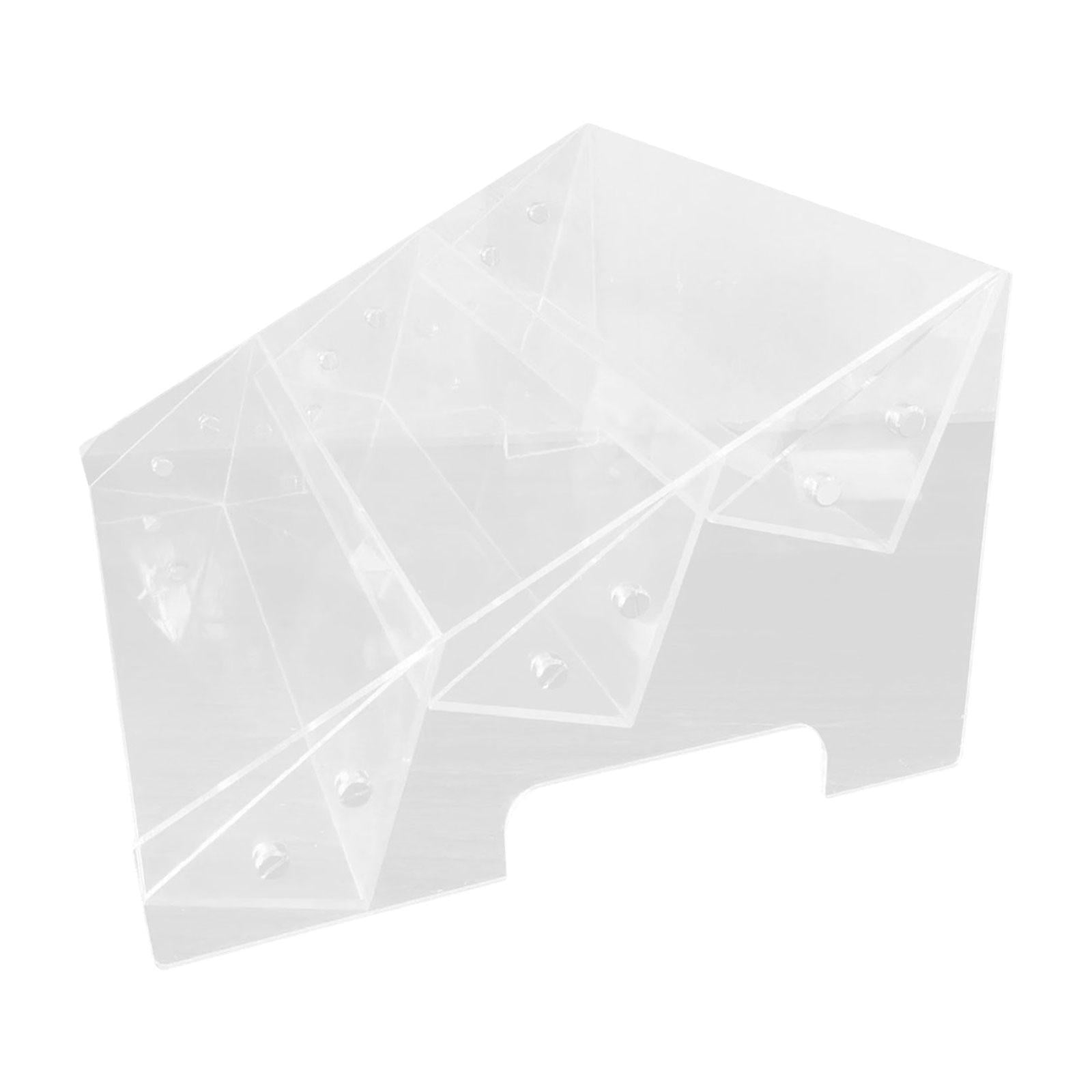 flameer 3 Tier Acrylic Spice Rack Seasoning Organizer Clear Condiment ...