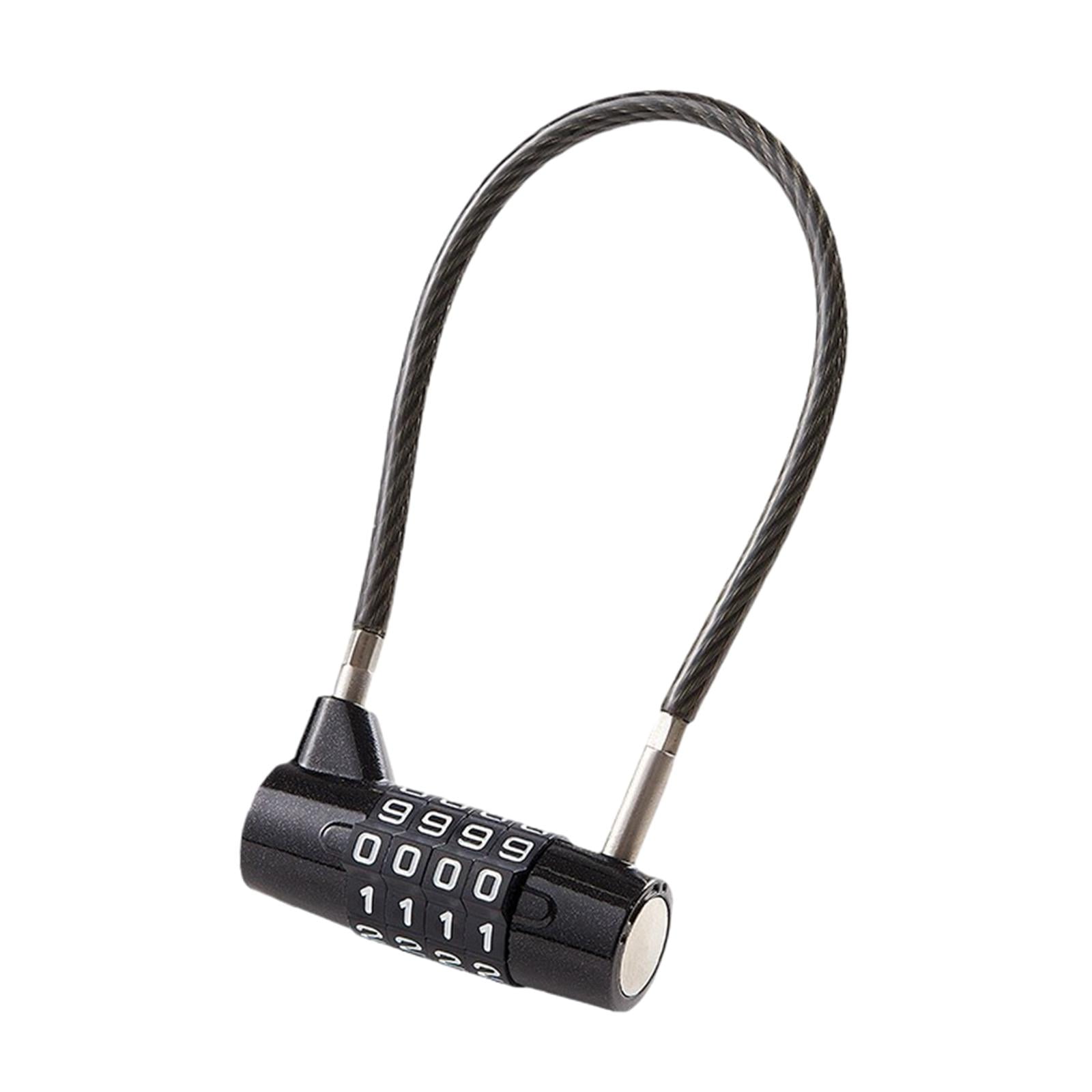 flameer 4 Digit Combination Padlock Security Multifunctional Sturdy ...