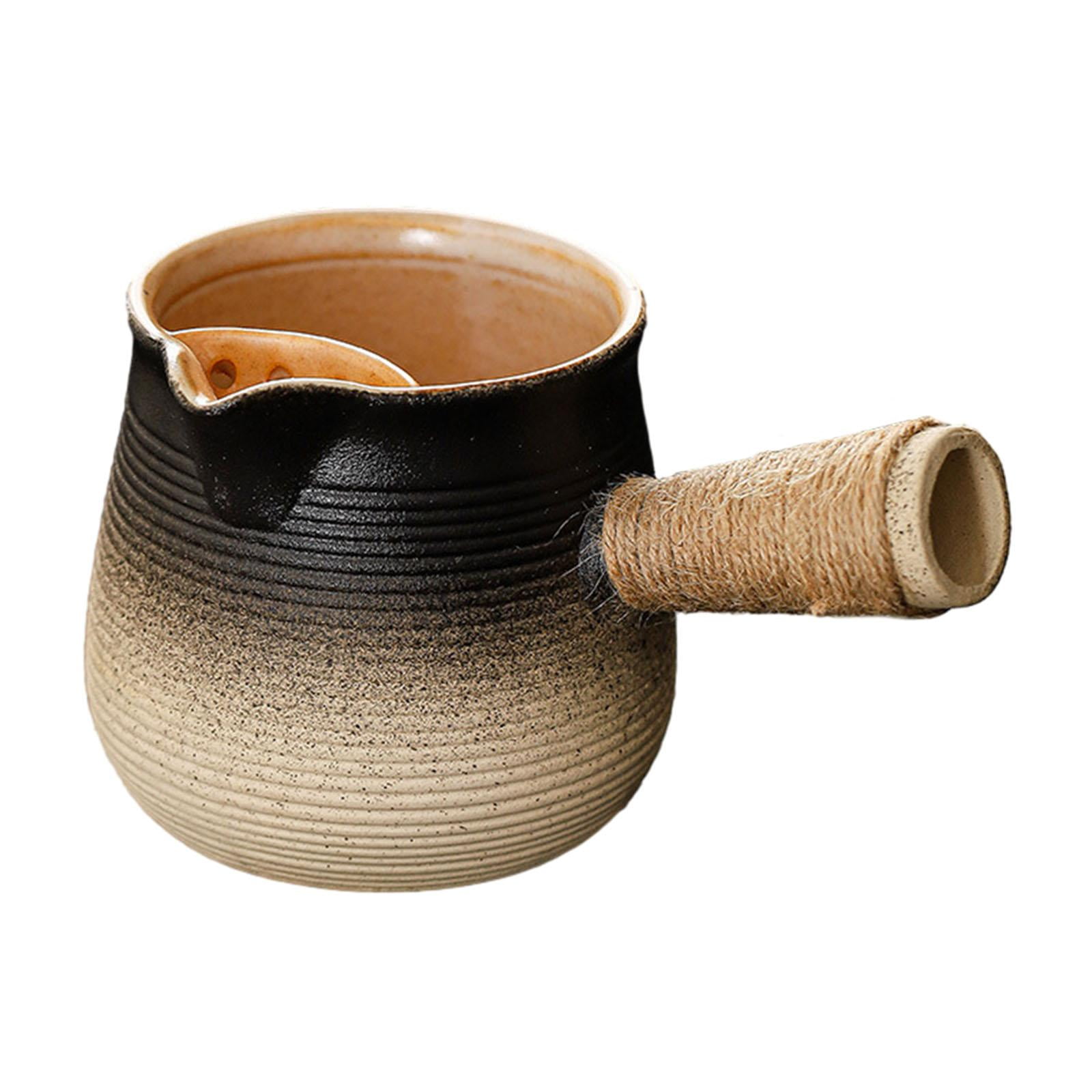 flameer 500ml Ceramic Teapot Multipurpose Blooming and Loose Tea Leaf ...