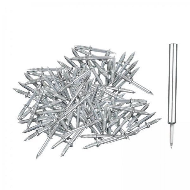 flameer 5xNon Marking Nail Invisible Baseboard Finishing Nails Screws ...