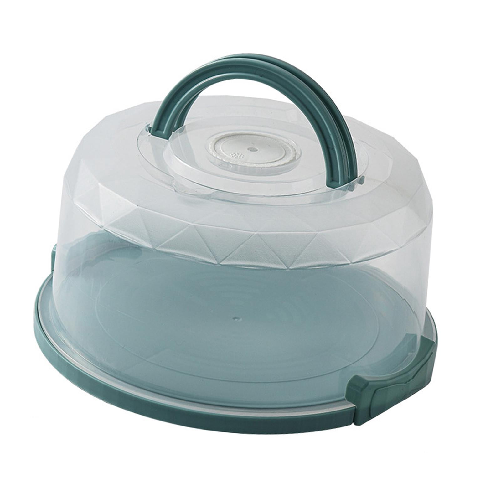 flameer 8" Cake Carrier Cake Holder, Doughnuts Portable Cake Transport ...