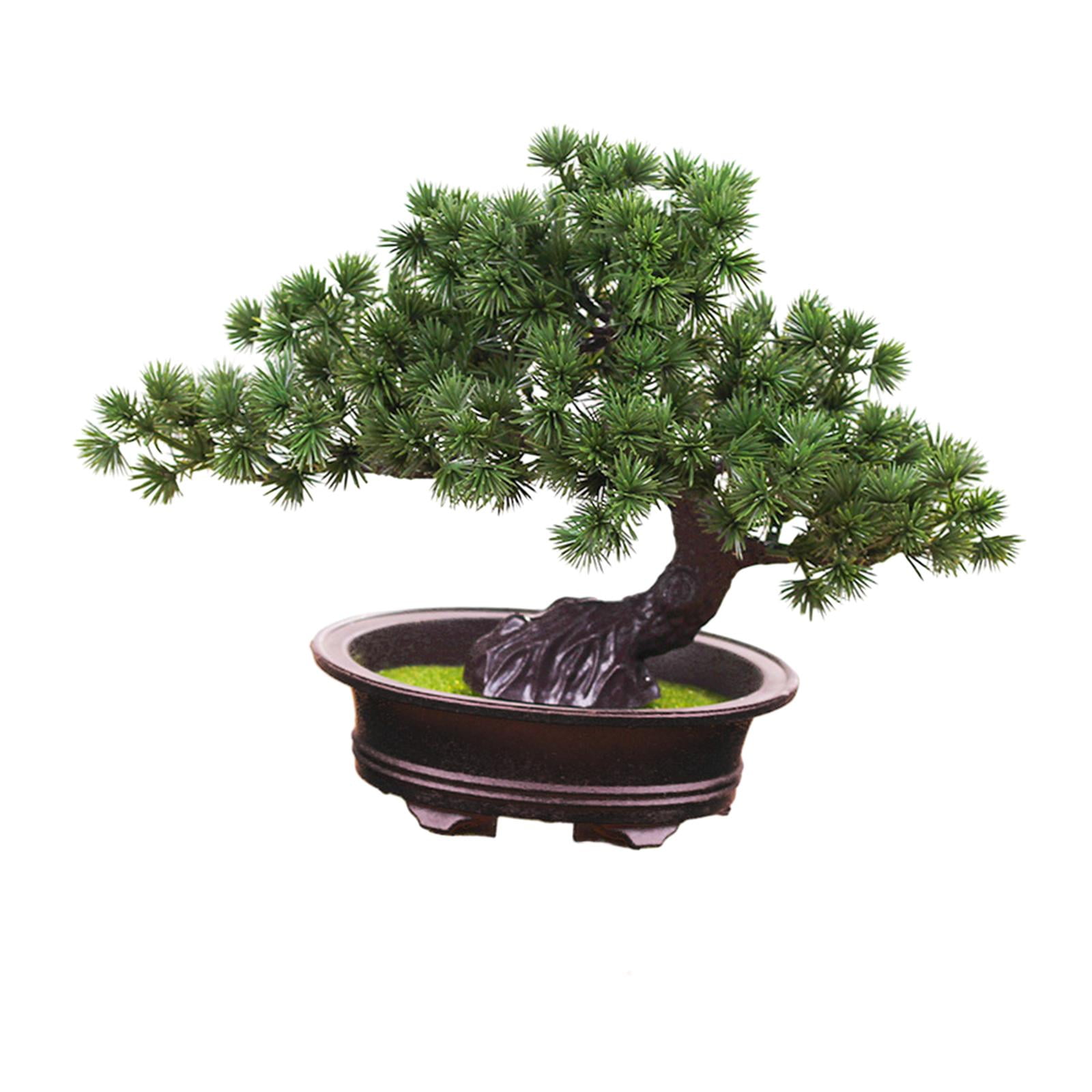 flameer Artificial Potted Plants Welcoming Tree Decorative Desktop ...