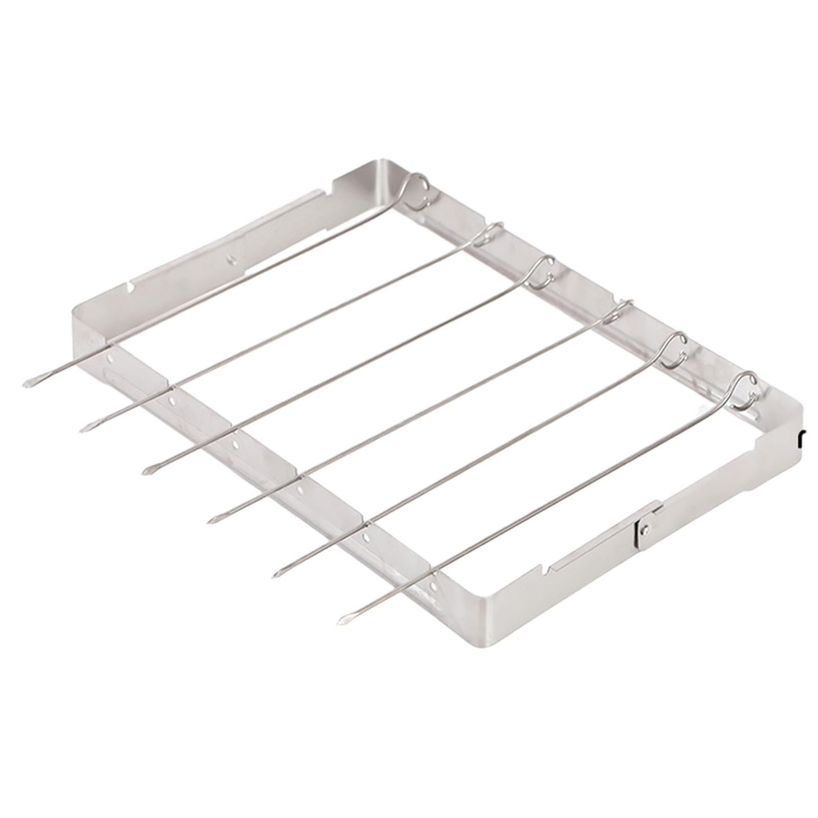 flameer Barbecue Grill Rack Heavy Duty Foldable Barbecue Tool Stainless ...