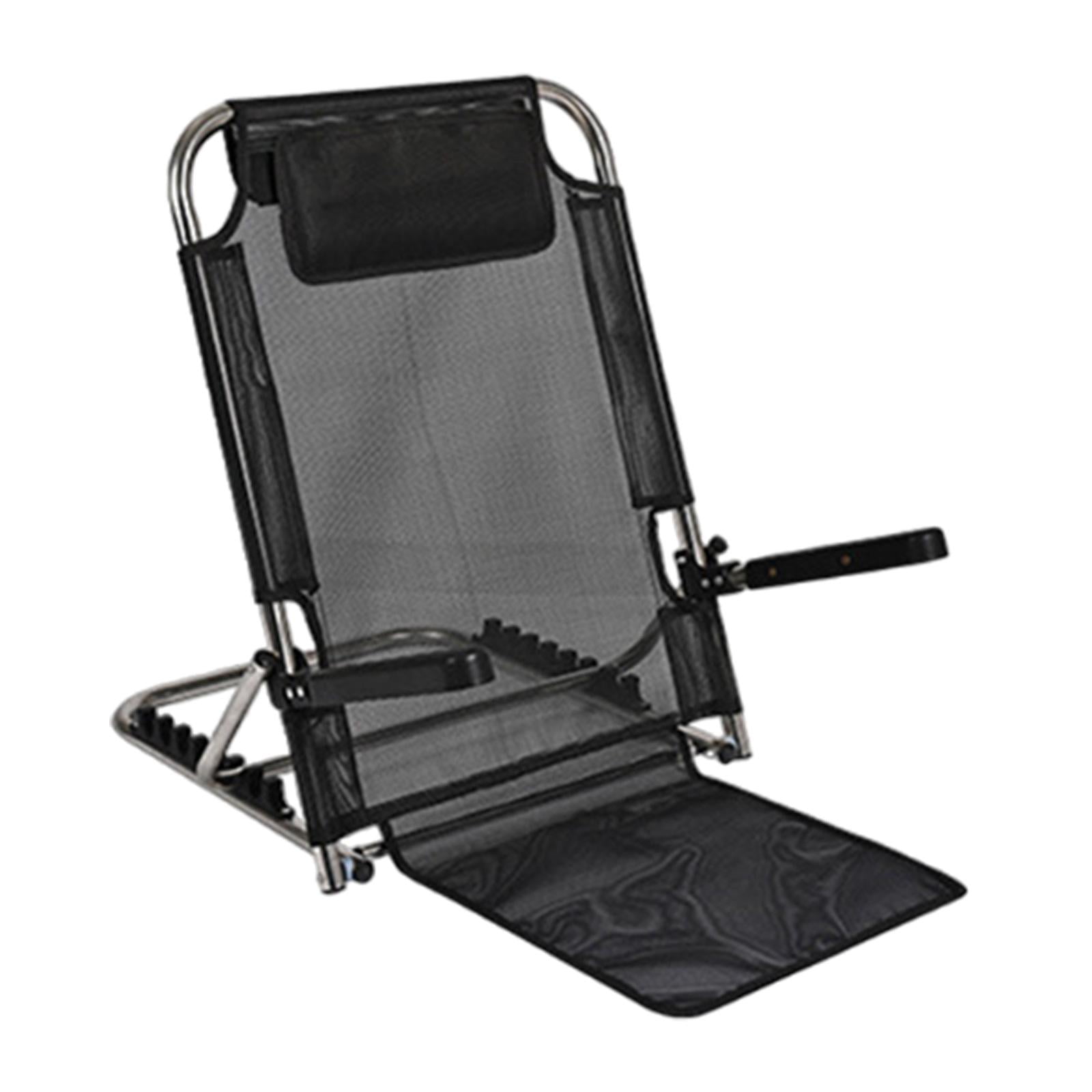 flameer Bed Backrest Support Adjustable Angle Folding with Armrests Sit ...