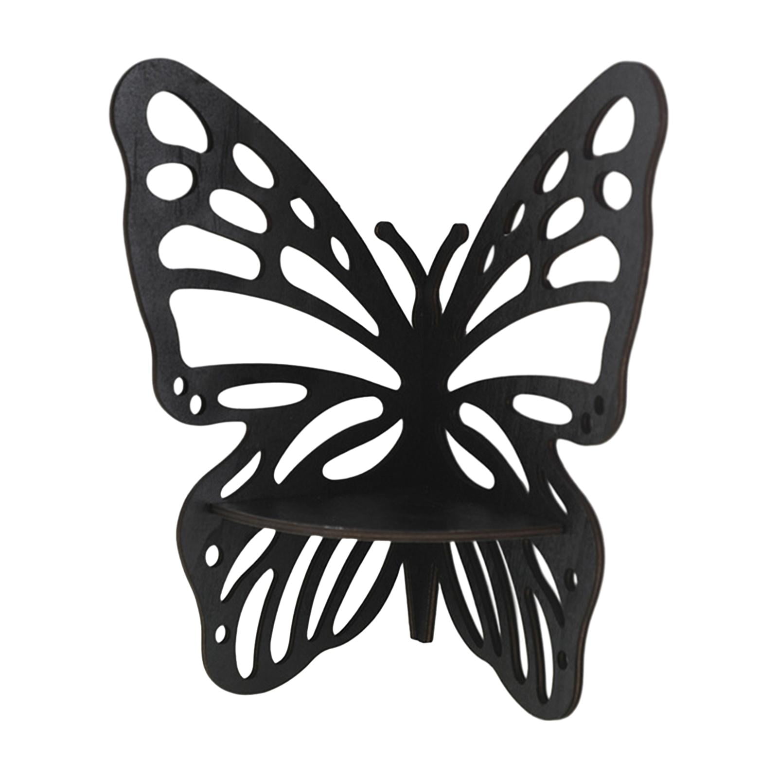 flameer Butterfly Corner Shelf /Butterfly Shape/ Storage Rack /Display ...
