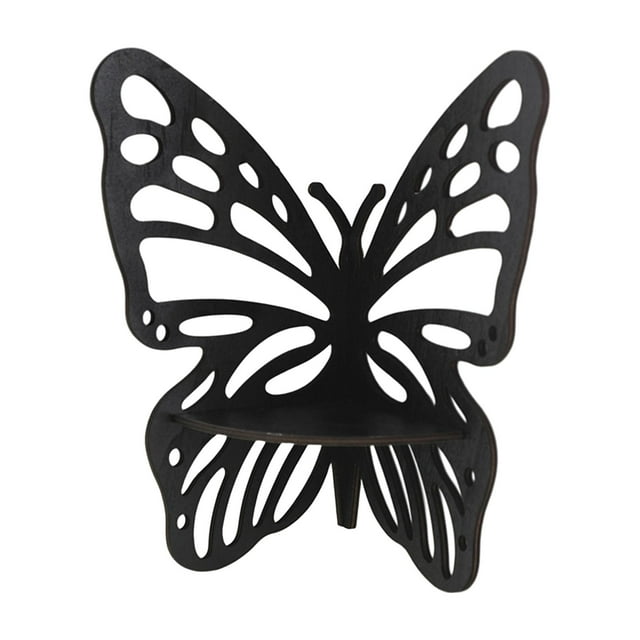 flameer Butterfly Corner Shelf /Butterfly Shape/ Storage Rack /Display ...