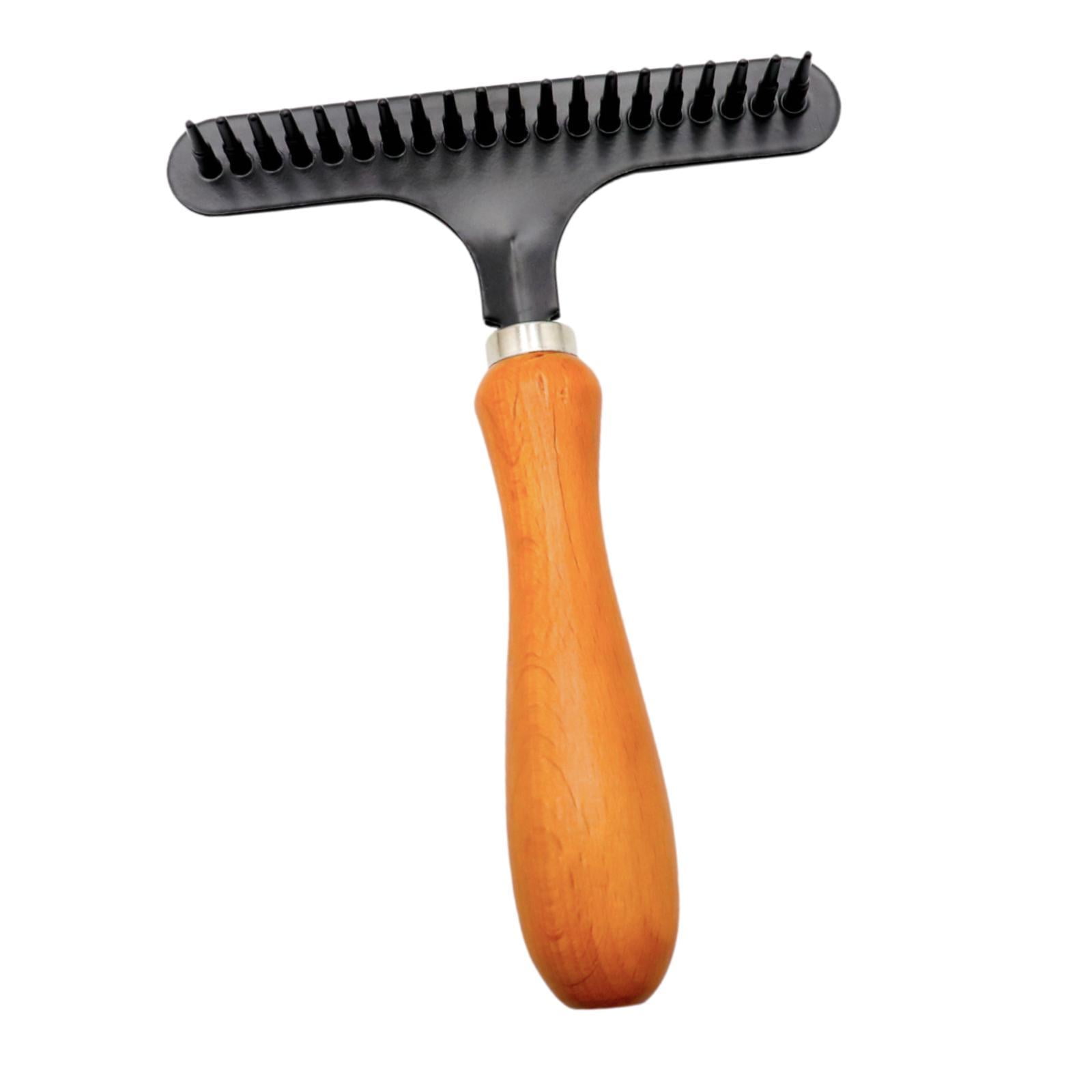 flameer Carpet Rake Quick Restoration Softness Carpet Groomer Rake for ...