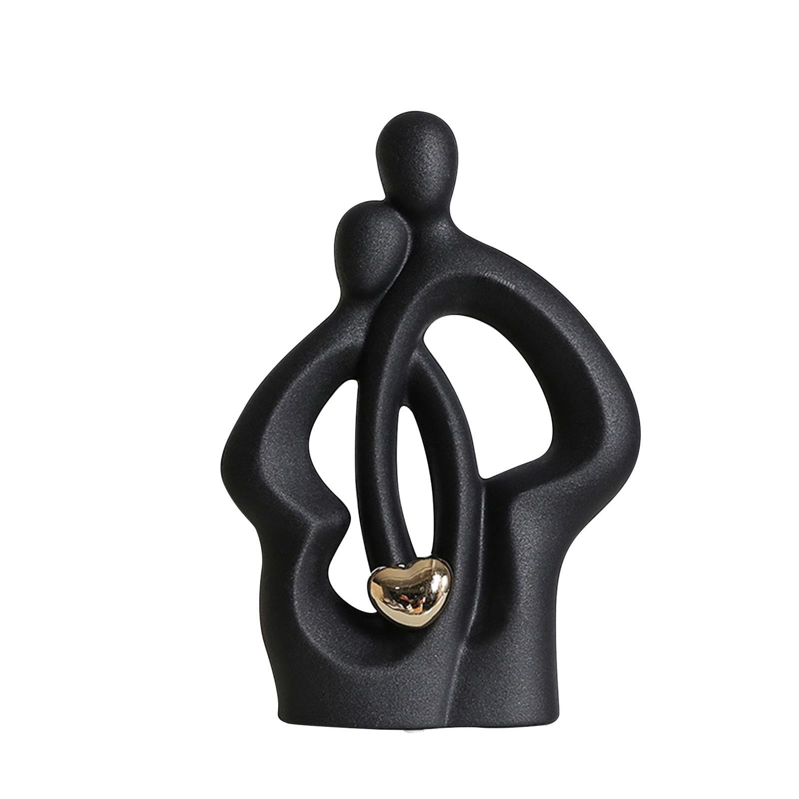 flameer Ceramic Couple Statue, Modern Home Decor, Boyfriend and ...