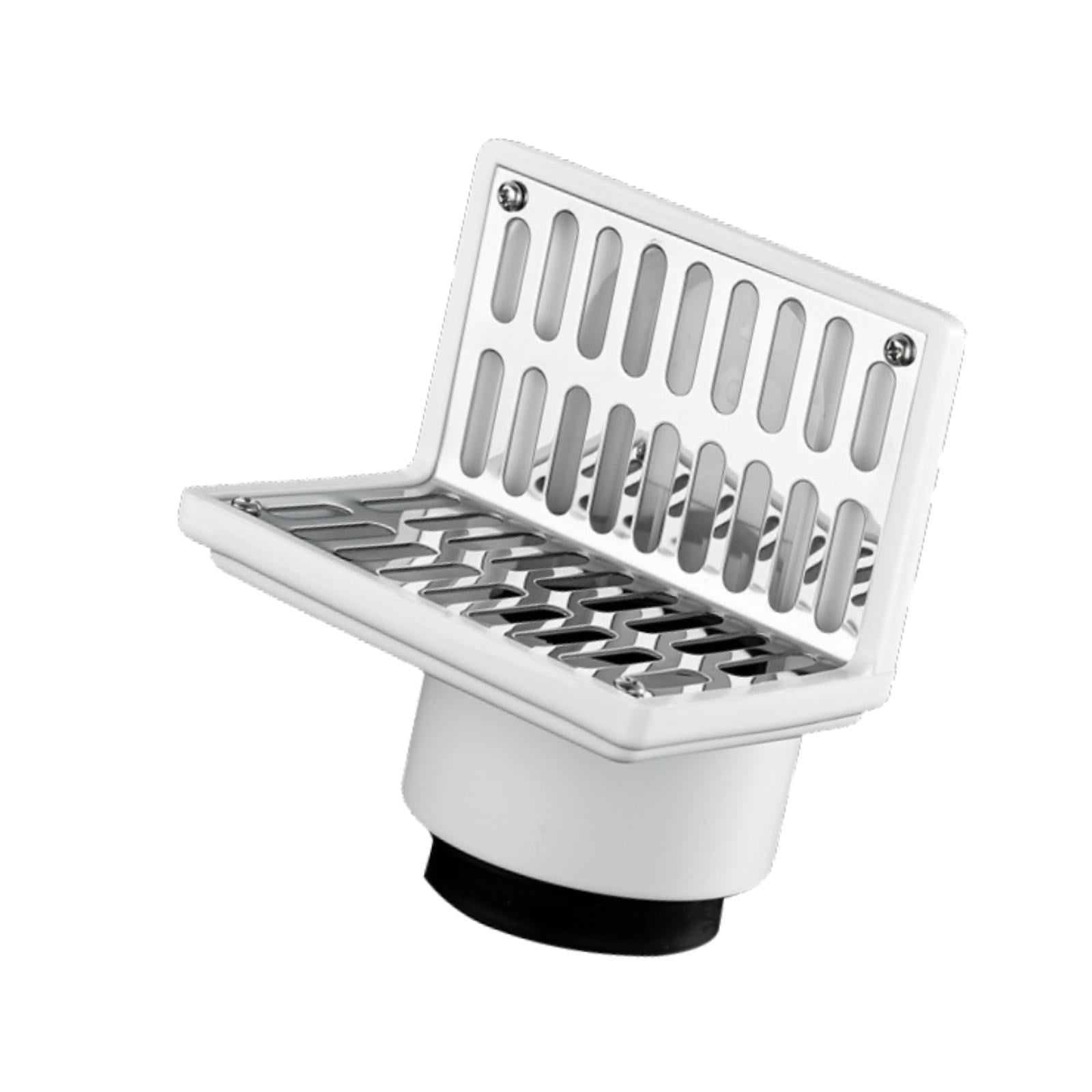 flameer Corner Floor Drain L Shaped Horizontal Drainage for Shower ...