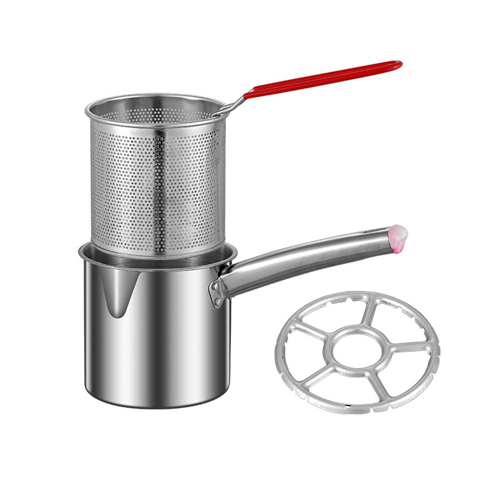 flameer Deep Fryer Pot for French Fries Chicken Multifunction with ...