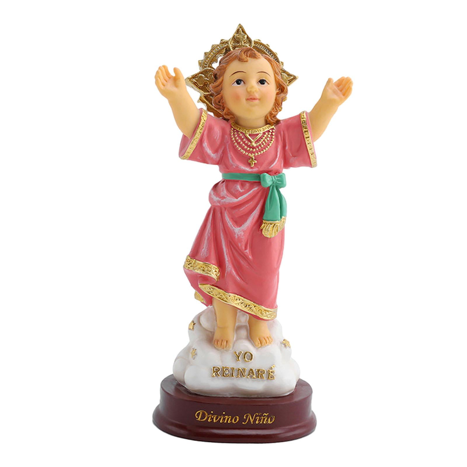 flameer Divine Child Jesus Statue Tabletop Display Religious Figure ...