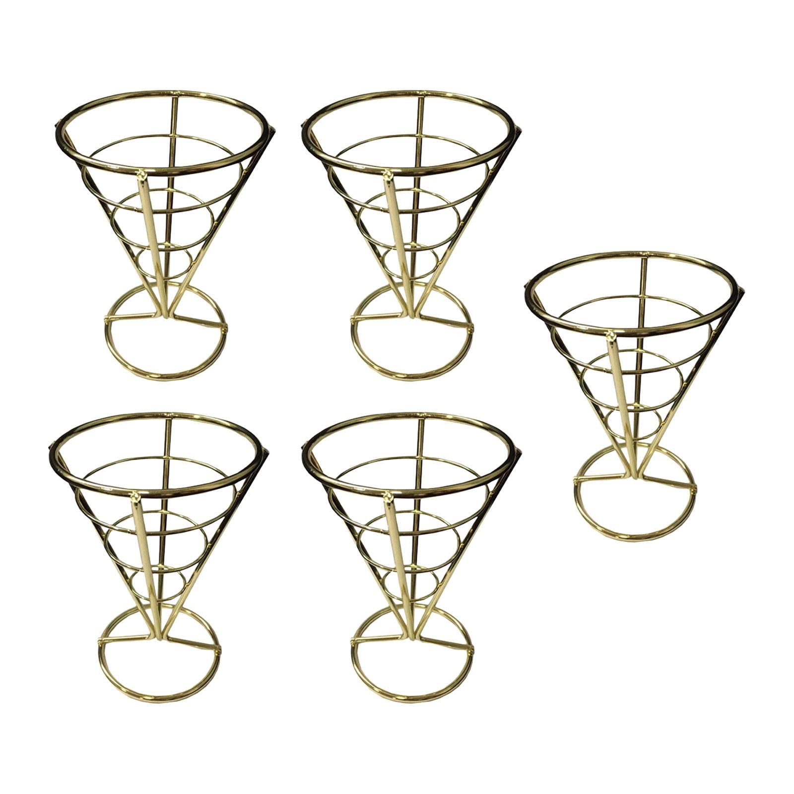 flameer French Fries Stand Fashion Fried Chicken Display Rack for ...