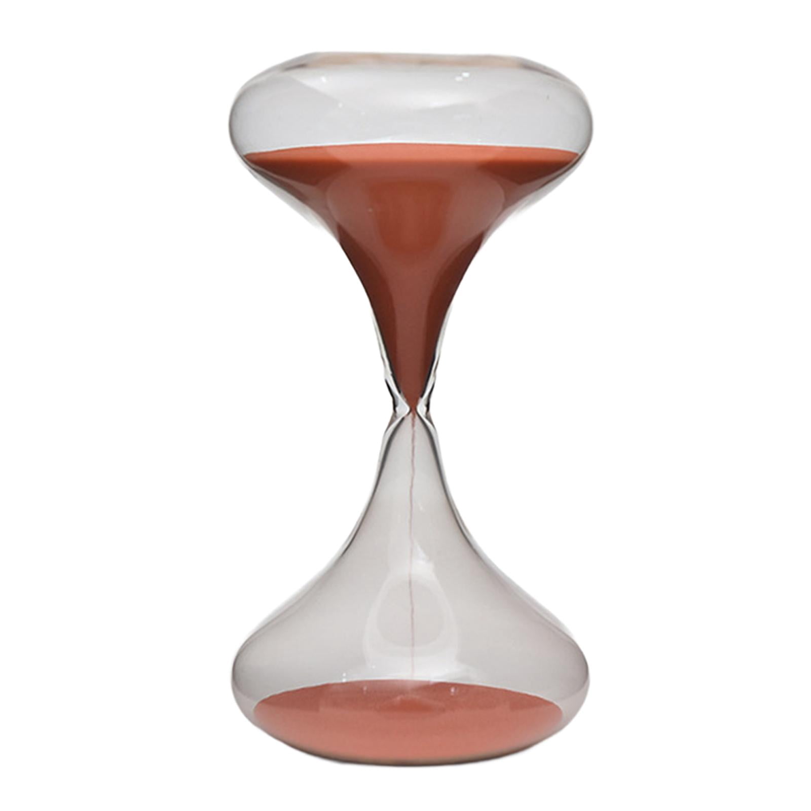 flameer Glass Hourglass Timer 30 Minutes Sand Timer for Bathroom Living ...