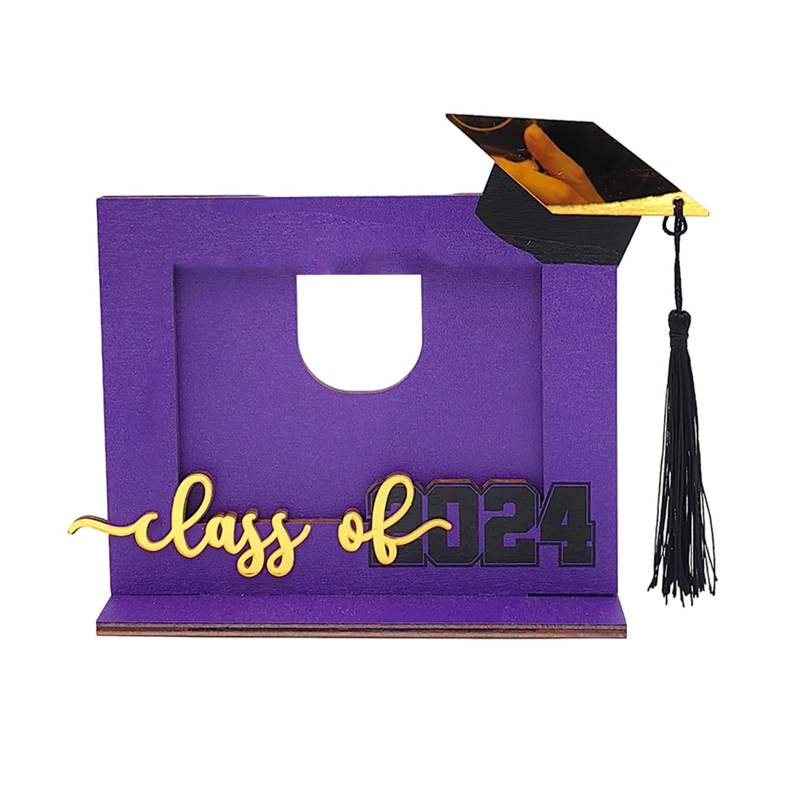 flameer Graduation Photo Frame Class of 2024 Graduate Picture Frame ...