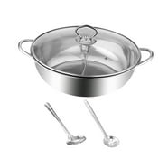 Miumaeov 4L/4.2QT Electric Hot Pot Multifunctional Portable Non-stick ...