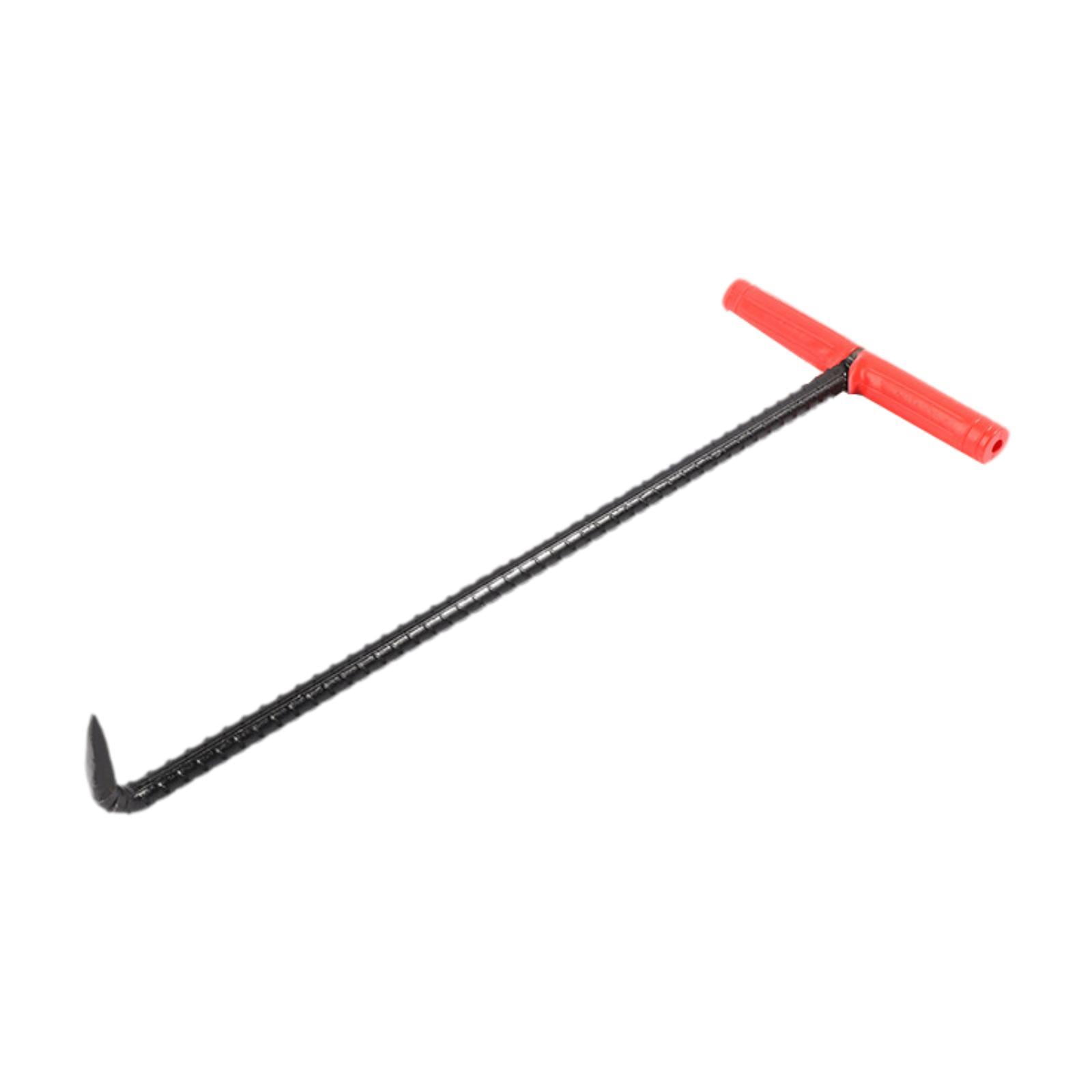 flameer Manhole Hook Tool Door Lifting Hook for Drain Covers Drains ...