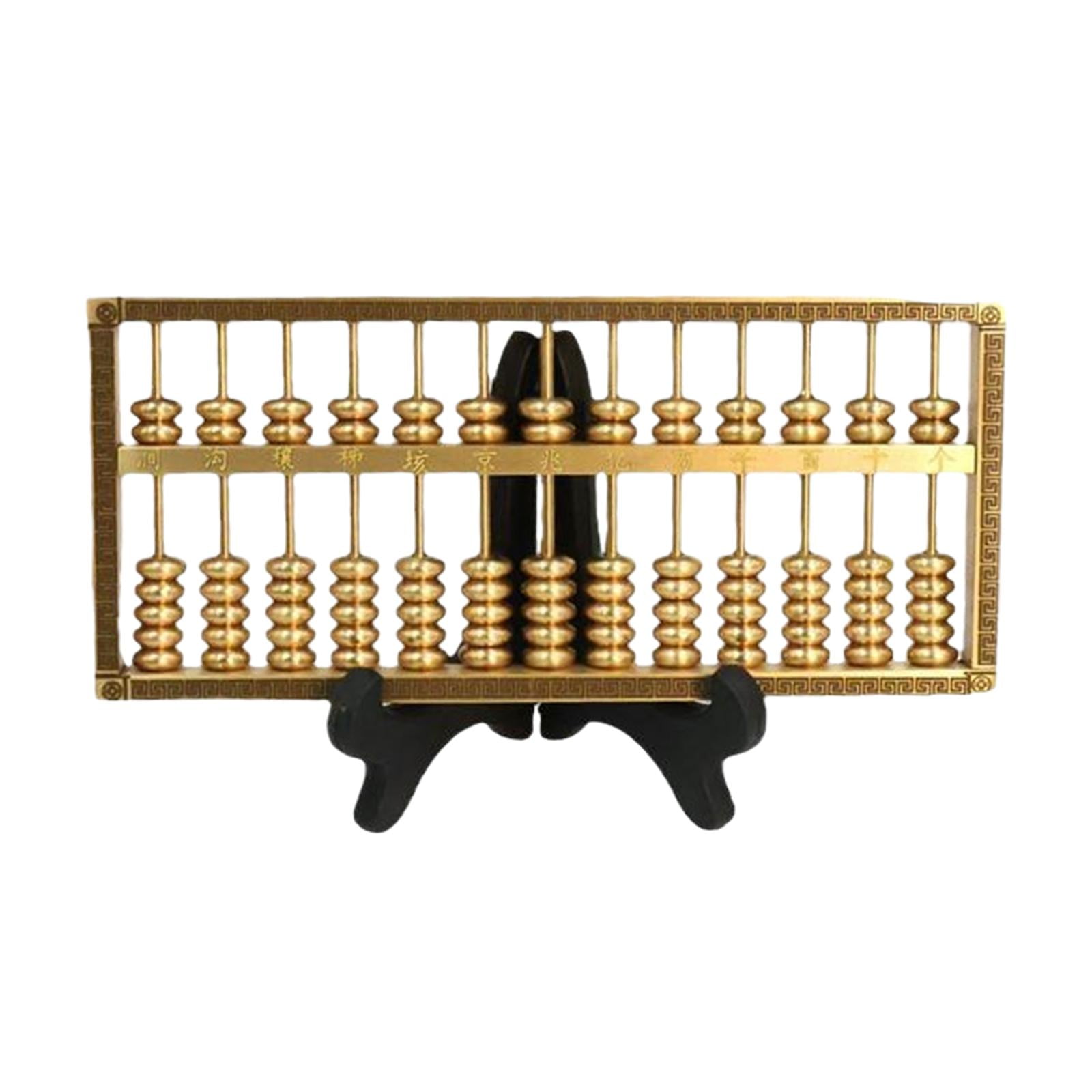 flameer Mini Abacus Decor Chinese Math Calculating Tool Collection ...
