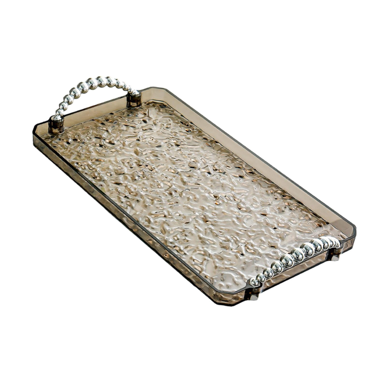 flameer Rectangle Serving Tray Bathroom Vanity Organizer for Countertop ...