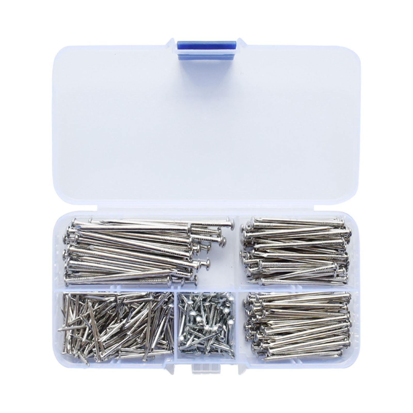 flameer Round Head Nail Tacks Easy to Use Craft Small Mini Assortment ...