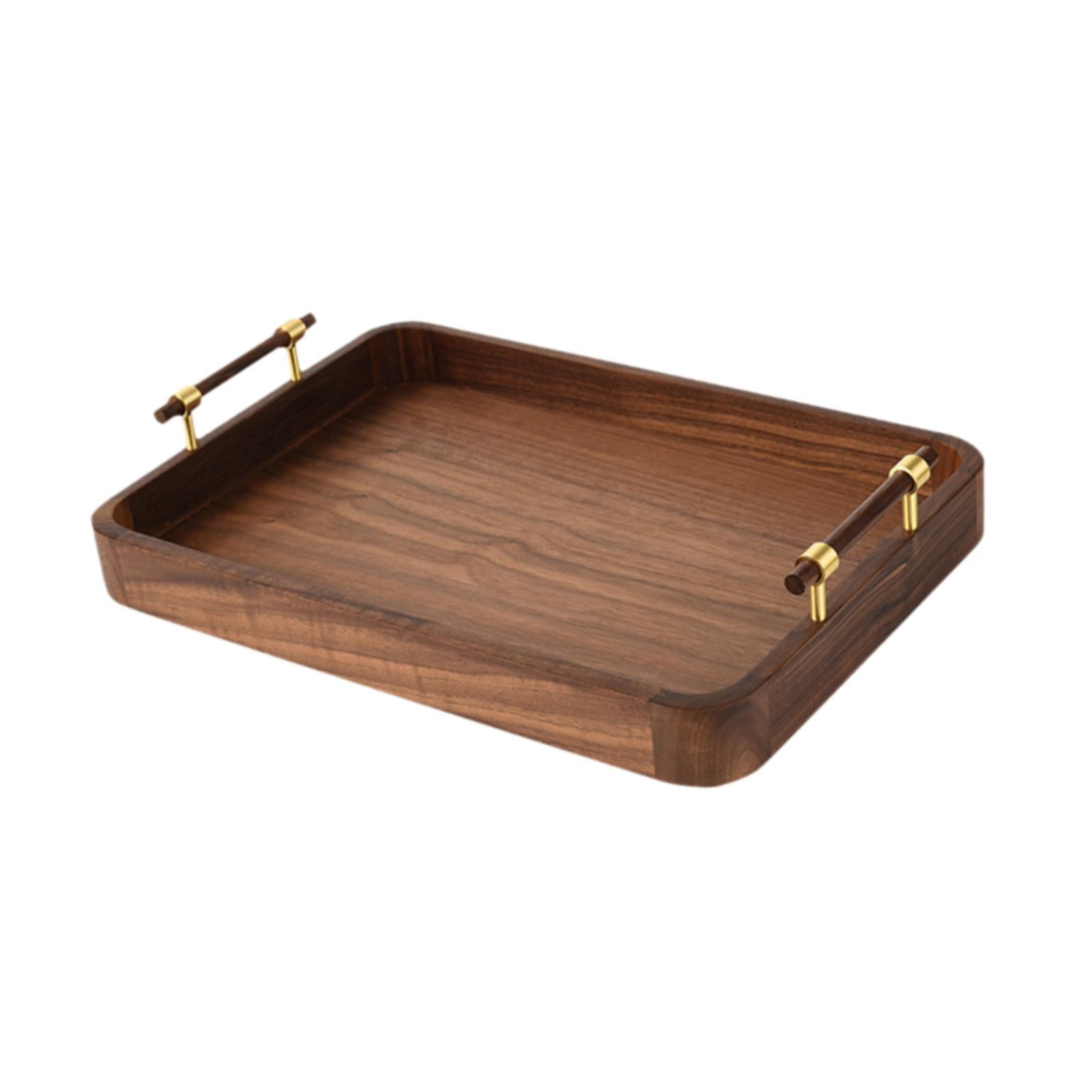 flameer Serving Tray Cake Tray for Countertop Farmhouse Table ...