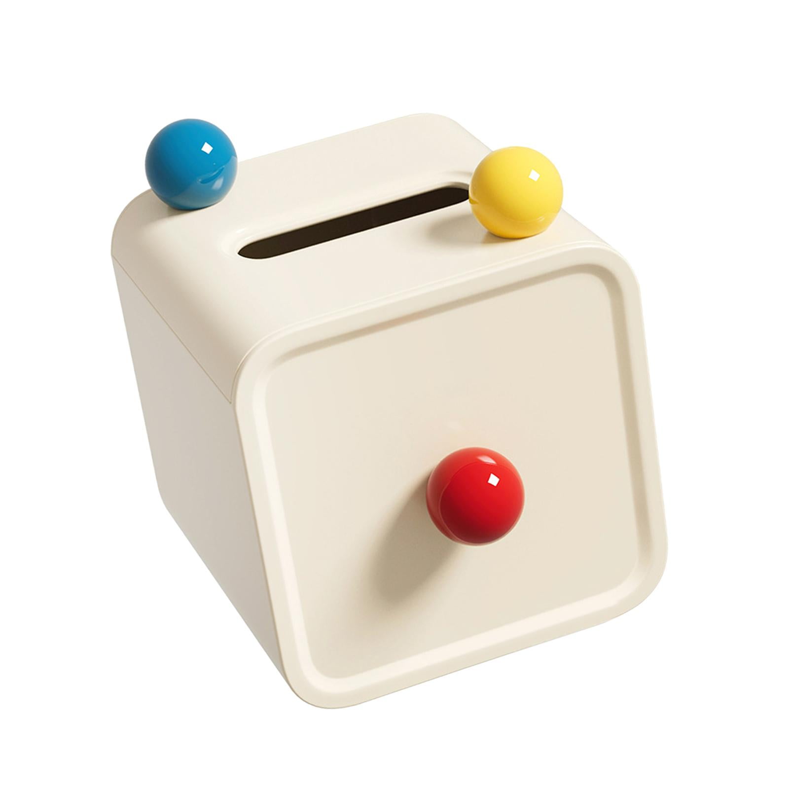 flameer Tissue Box Cover, Tissue Dispenser, Easy to Fill, Toilet Paper ...