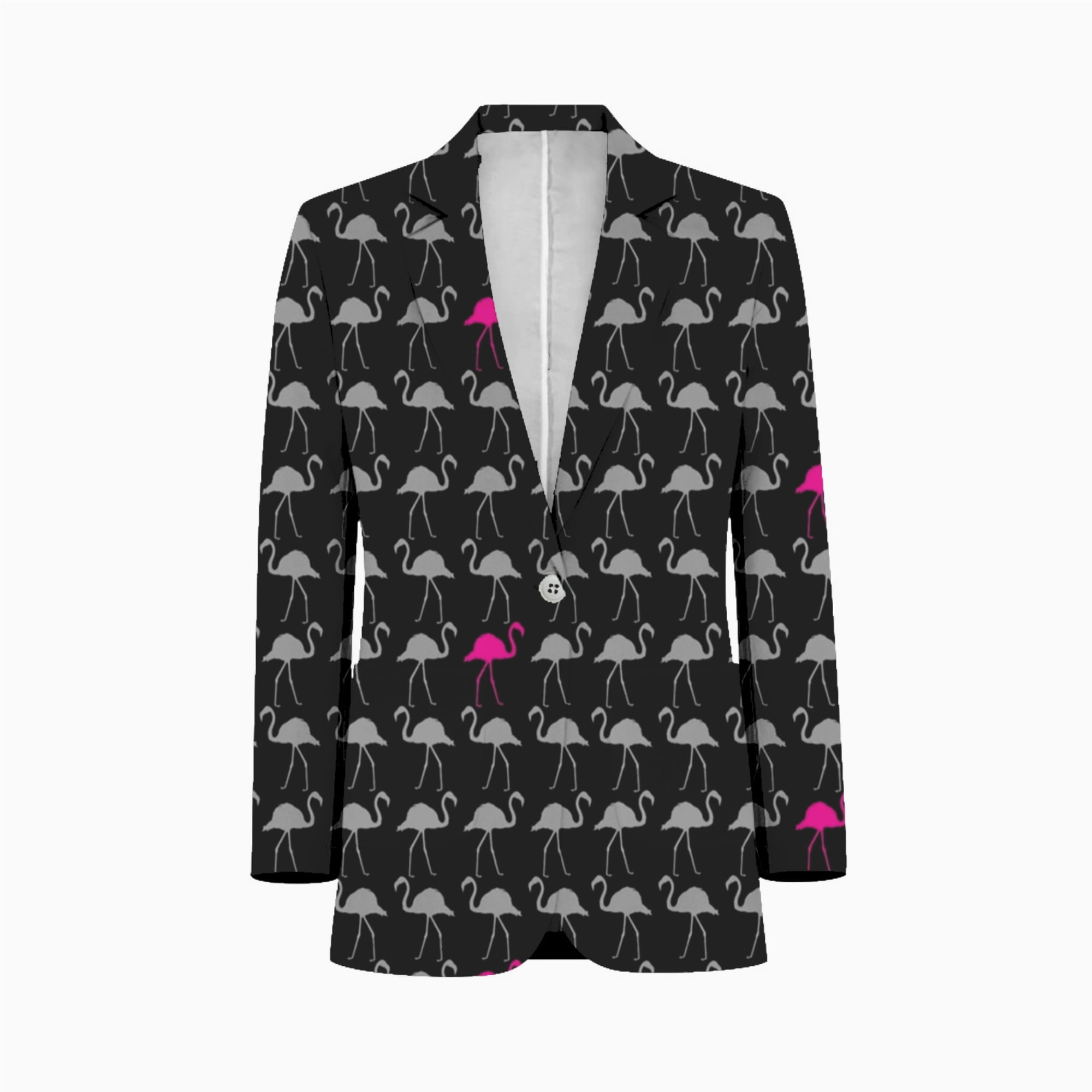 flamingo flock Men's Suit Blazer Casual Party Wear Slim Fit Suit Jacket ...
