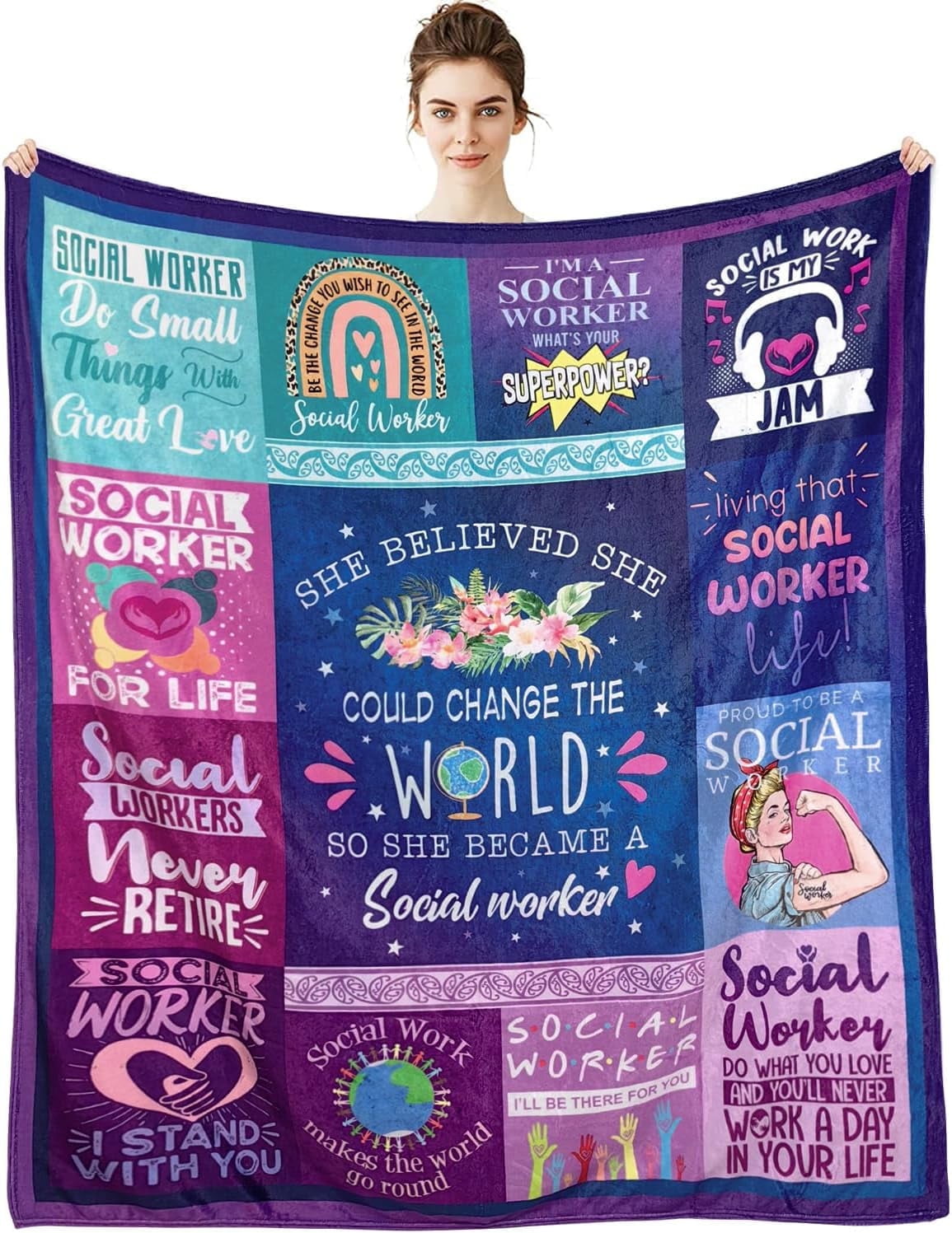 flannel panda blanket, cute corgi pattern blanket, cute horse pattern ...