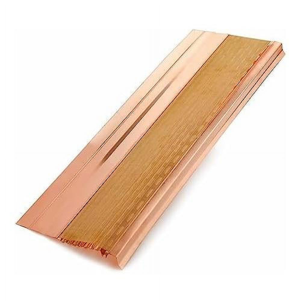 flat under the shingle micromesh gutter guards in copper for half round ...
