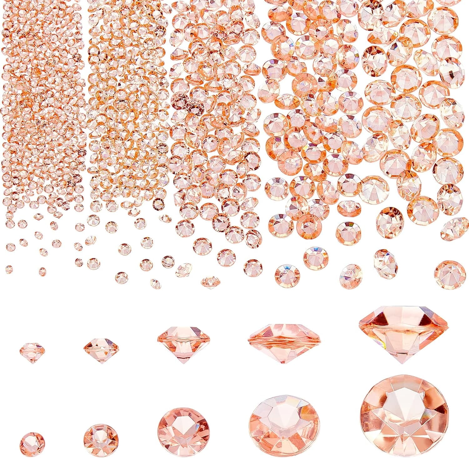 flatback pearls and rhinestones set purple 3mm-10mm mixed size half ...
