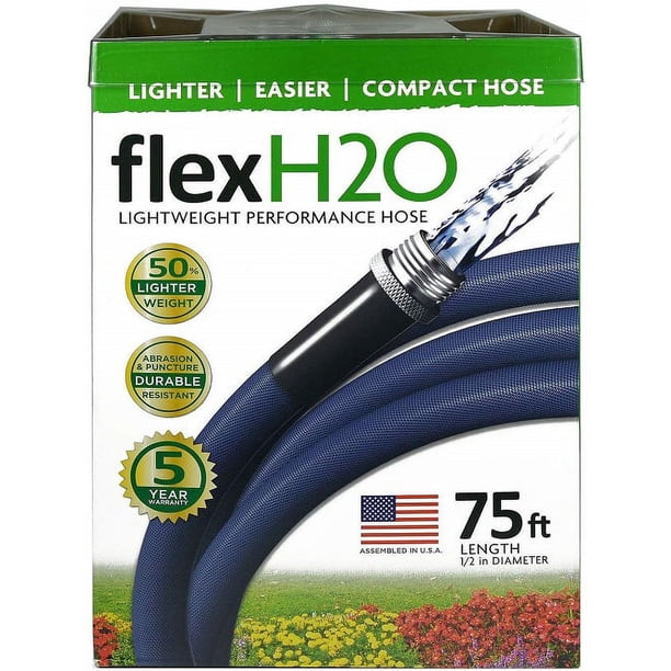 flexH2O 75ft Lightweight Performance Hose - Walmart.com
