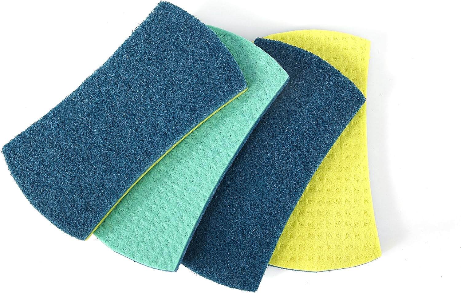 flexible counter scrubbers - set of 4 for effective cleaning - Walmart.com