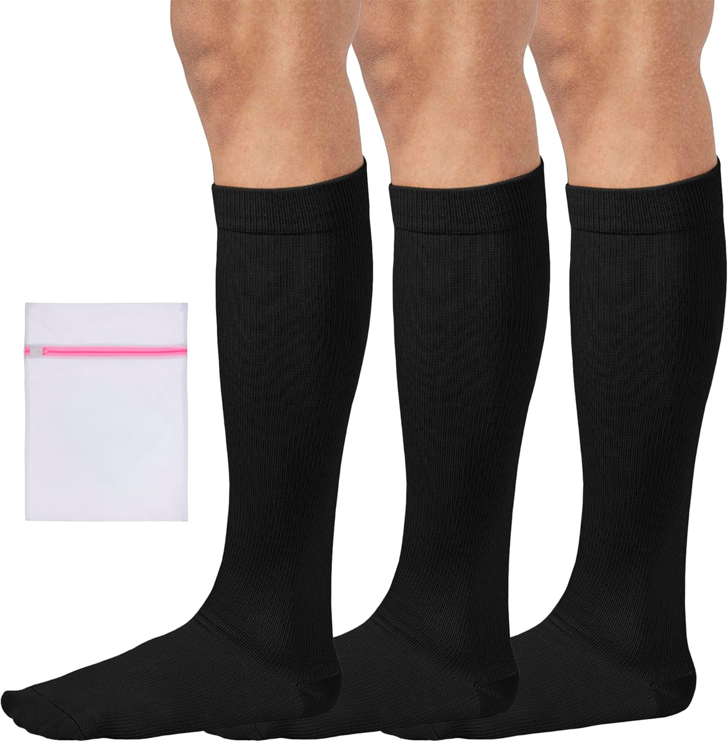 flight compression socks supports | blood circulation, travel, work ...