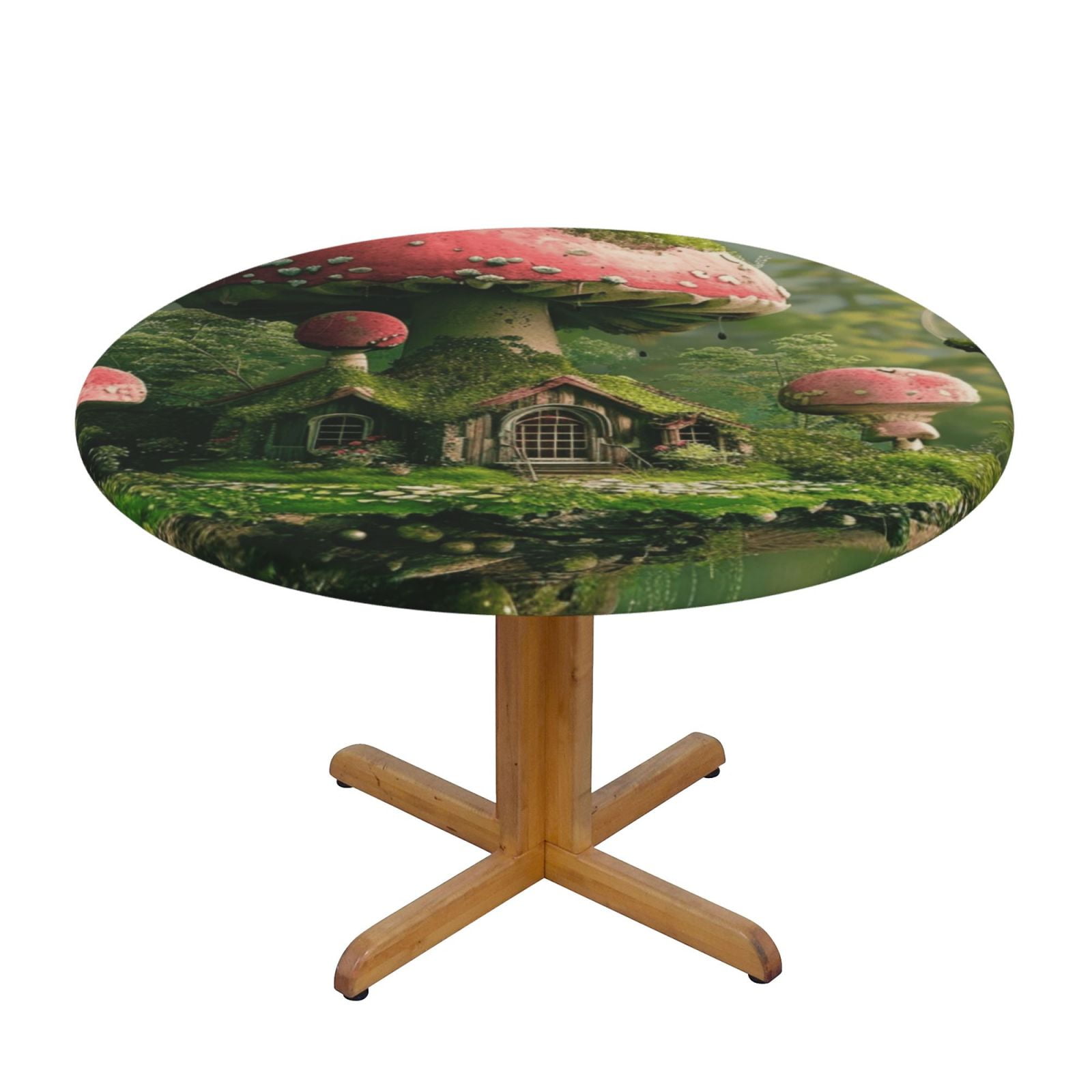 floating mushroom hut s For The Deluxe Elastic Edged Backed Vinyl ...