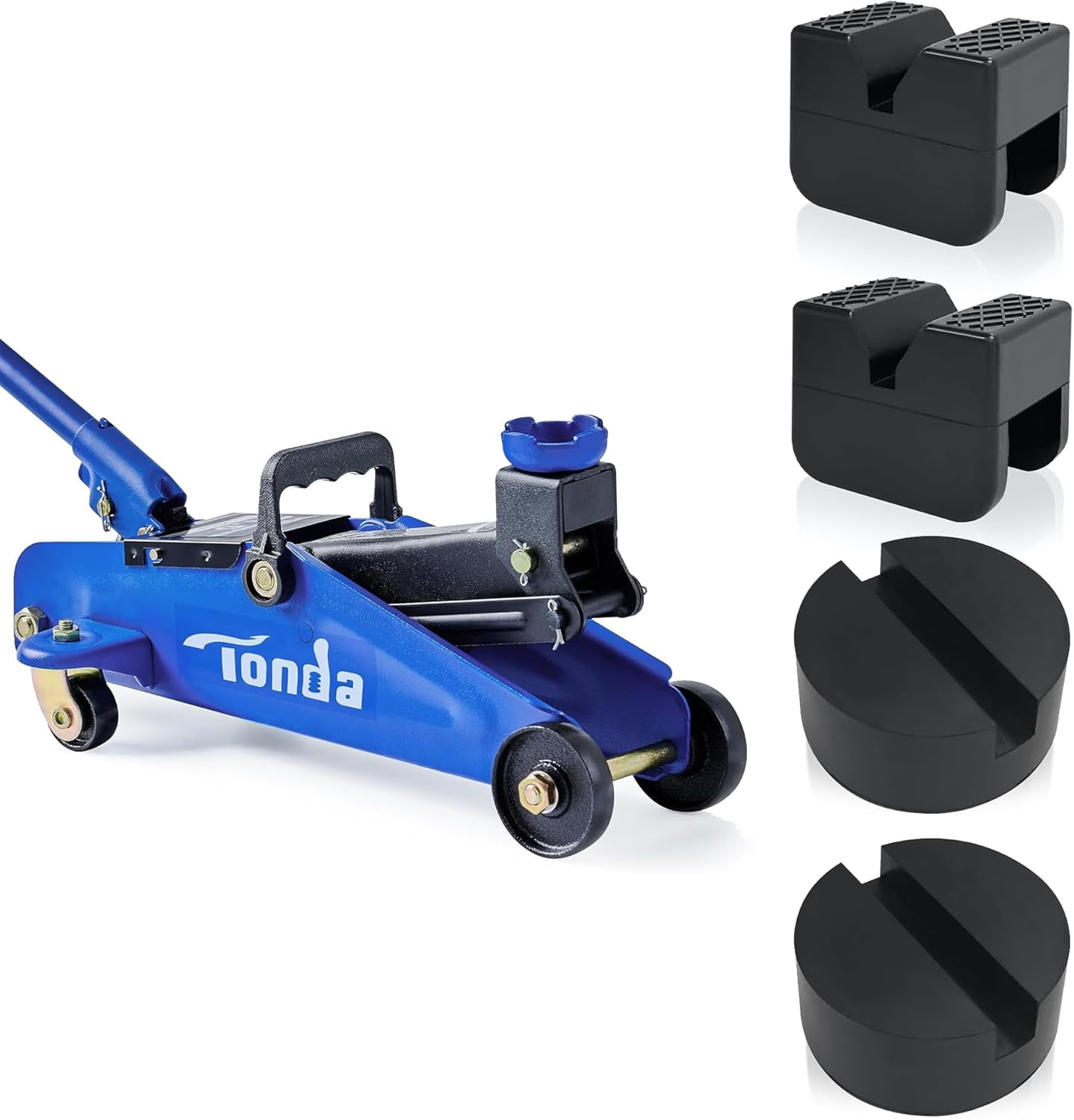 **floor jack and slotted adapter for jack stand and floor jack ...