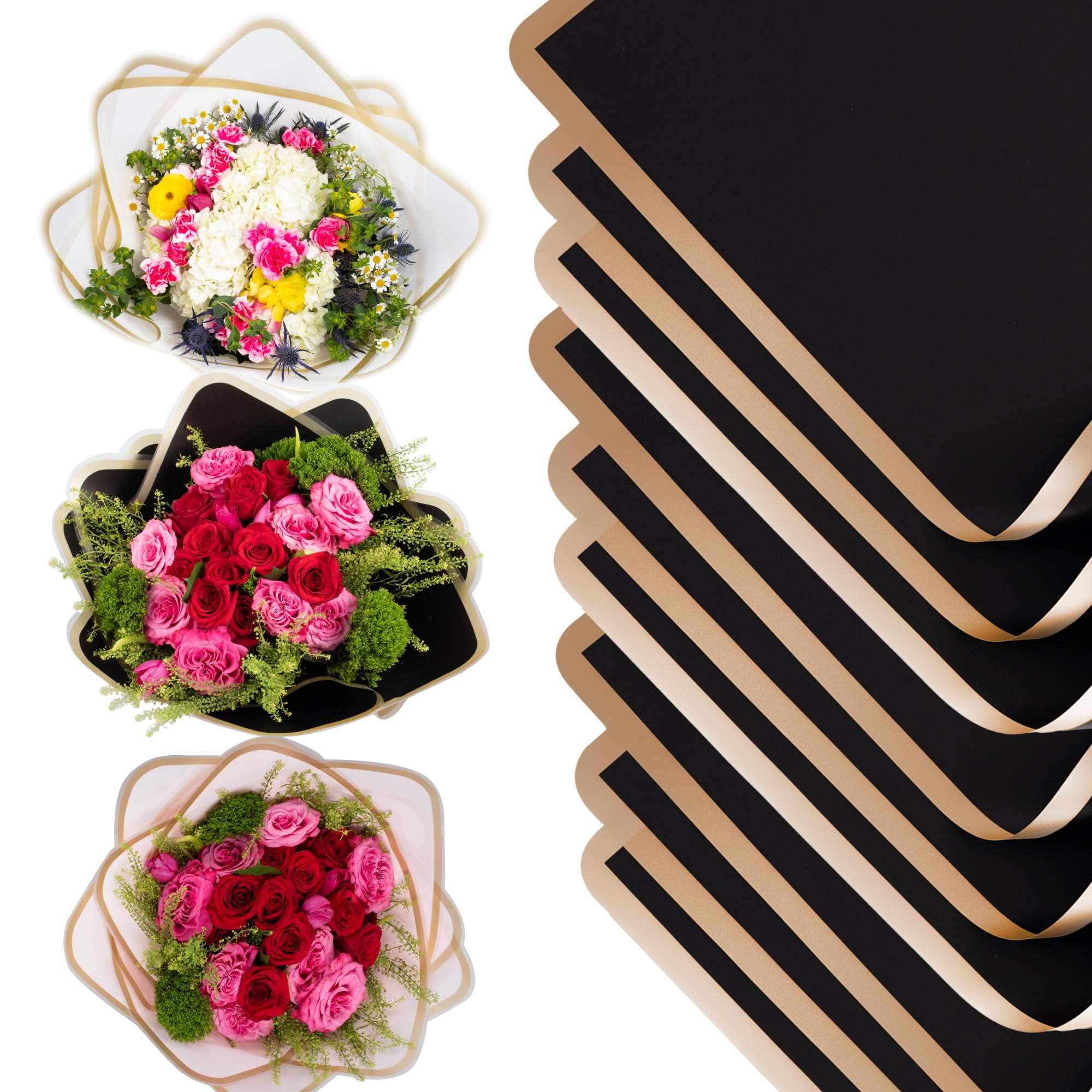 the florist Supply 20 VTF5 Sheets Premium Flower Wrapping Paper ...