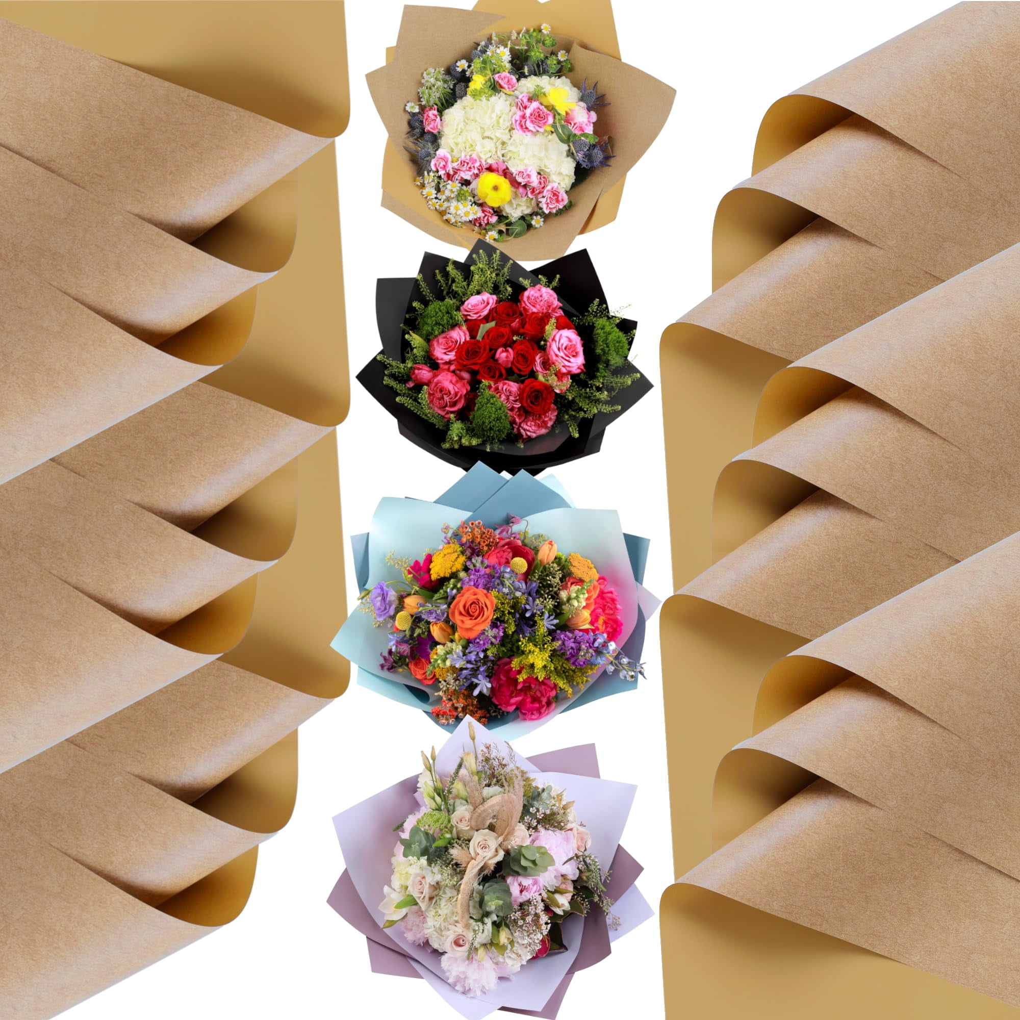 the florist Supply 20 VTF5 Sheets Premium Flower Wrapping Paper ...