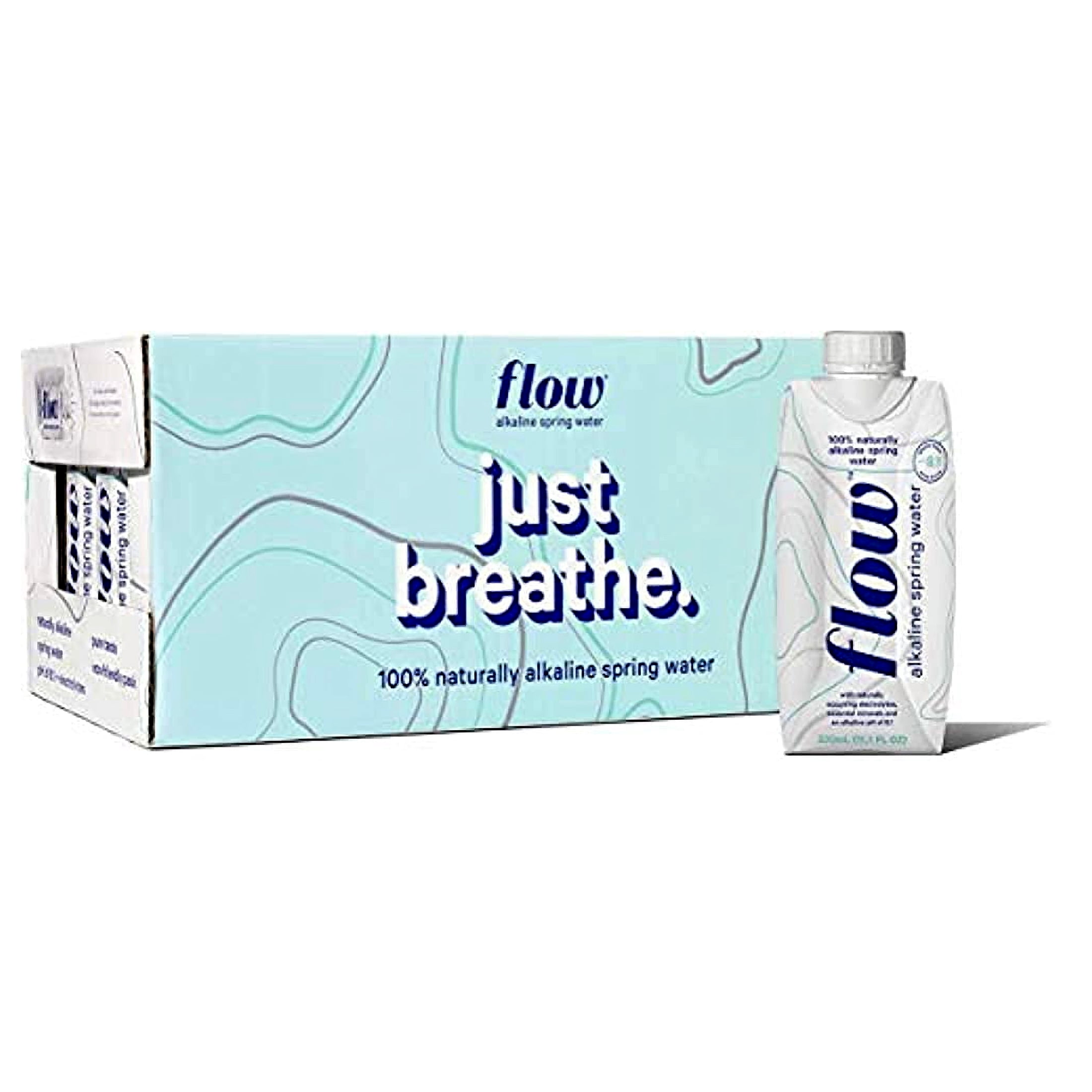 flow alkaline spring water, organic plain, 100% natural alkaline water ...