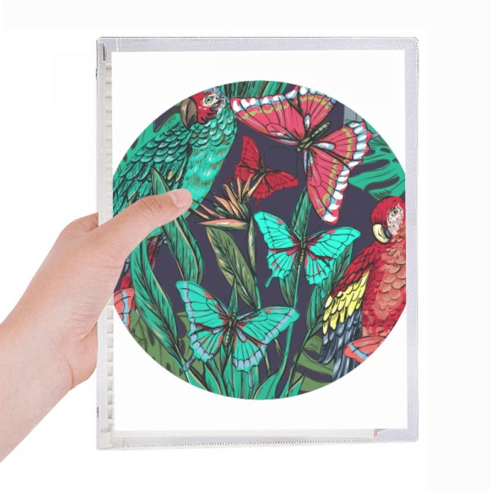 flower bird notebook loose diary refillable journal statiry - Walmart.com