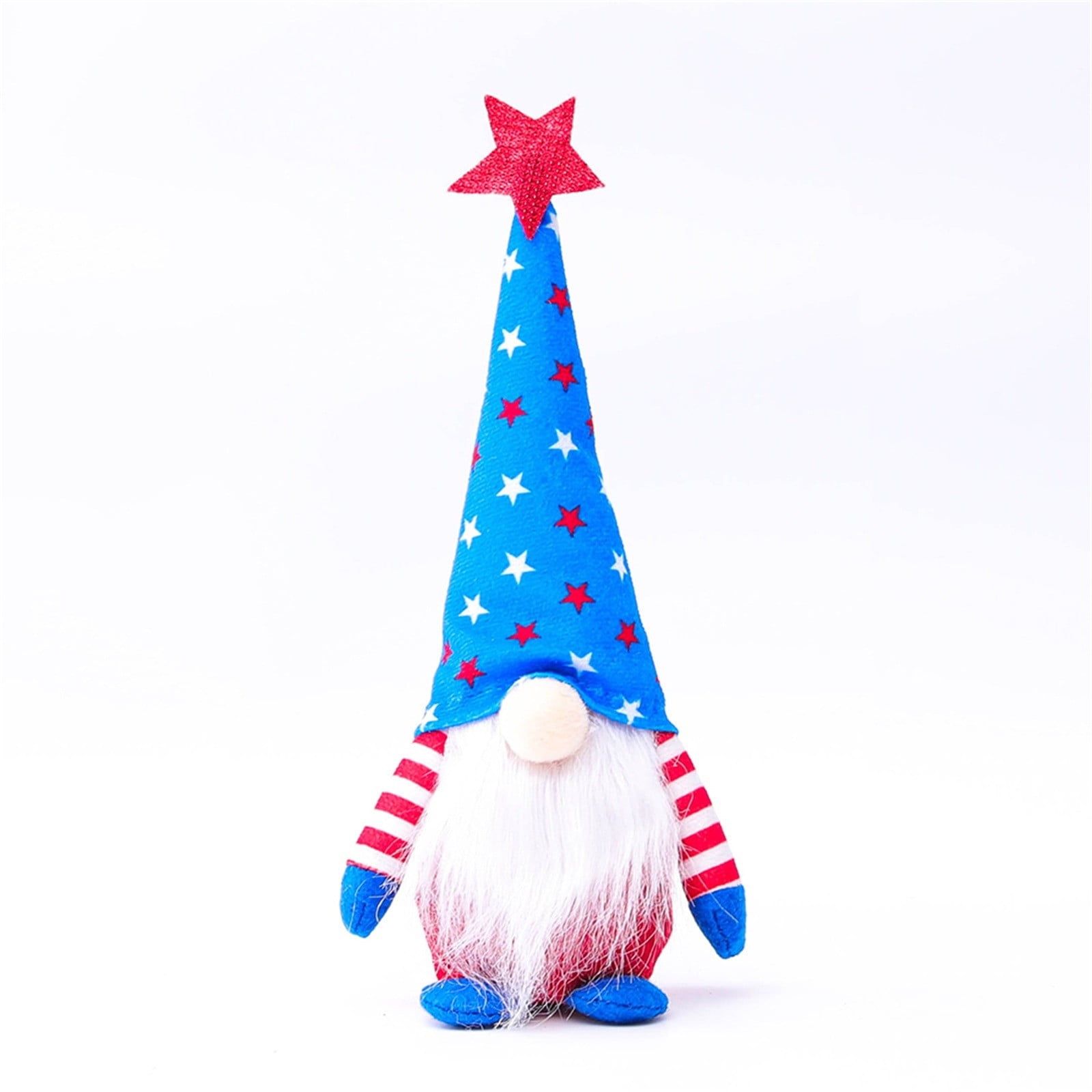 flyskyup Adorable Independence Day Dwarf Doll Holiday Decoration Suit ...